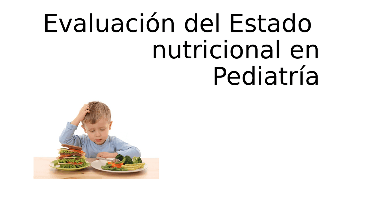 Valoración Nutricional Apuntes De Salud Pública Docsity