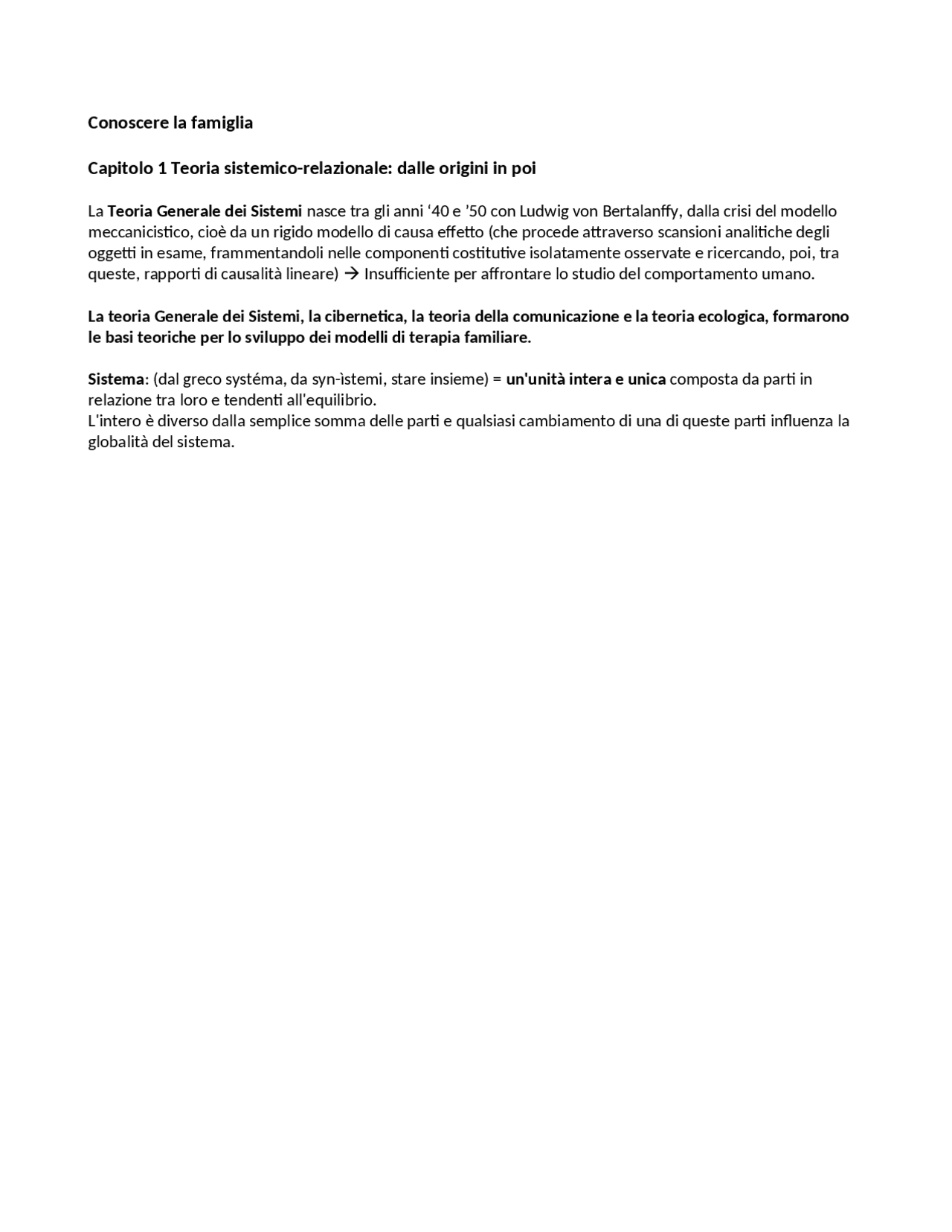 Riassunto di 'Conoscere la famiglia' integrato con slides Tafà. | Slide ...