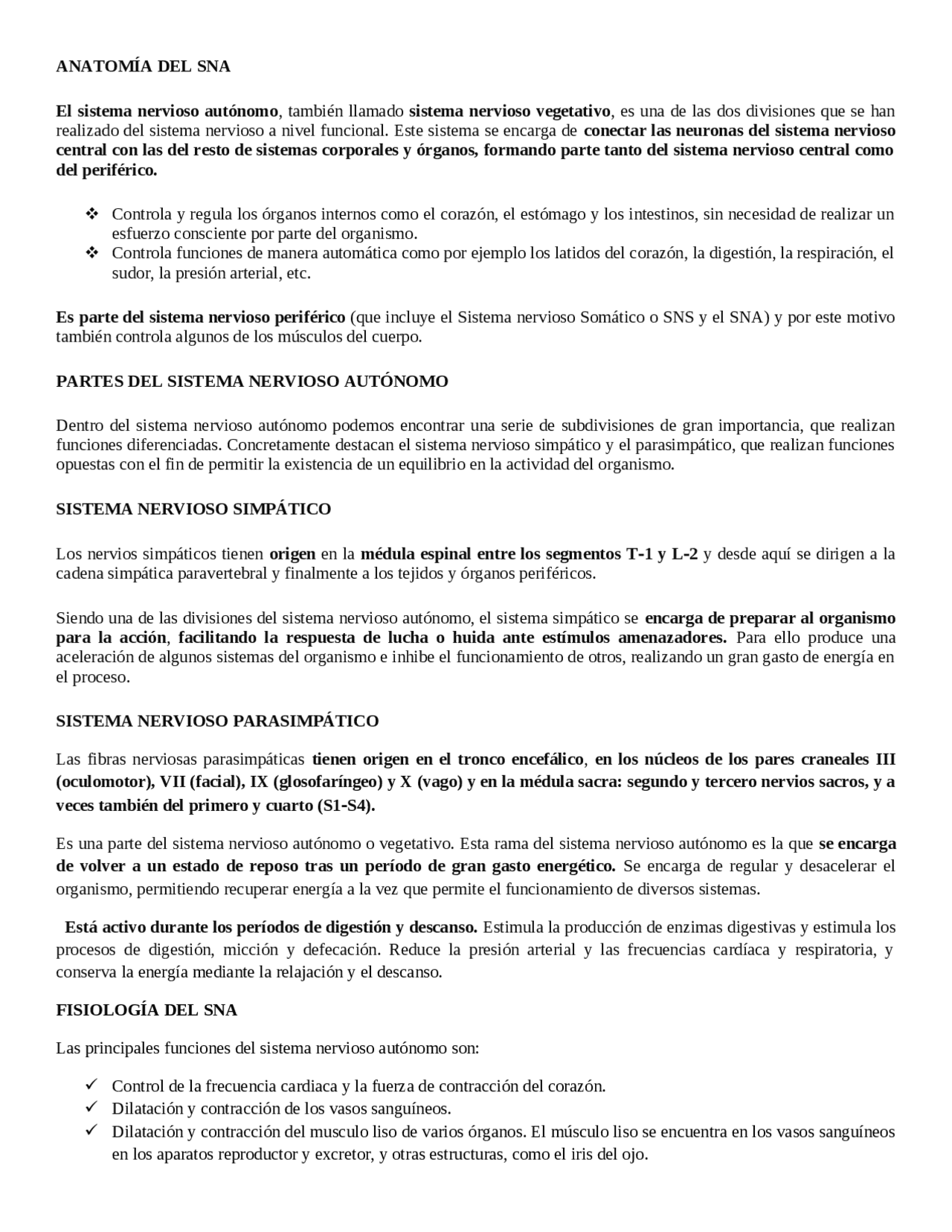 anatomia y fisiologia del sistema nervioso central | Guías, Proyectos, Investigaciones de ...