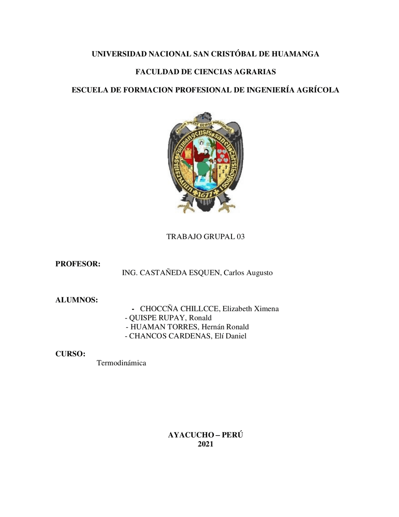Practicas De Termodinamica 3 4 Ejercicios De Física Docsity