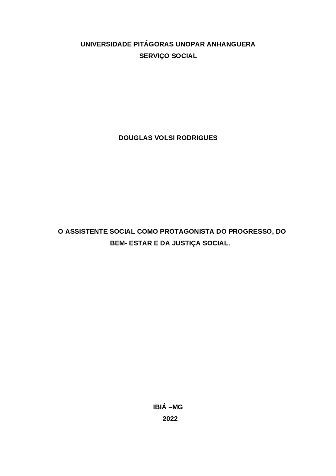 Trabalho Serviço Social Trabalhos Serviço Social Docsity