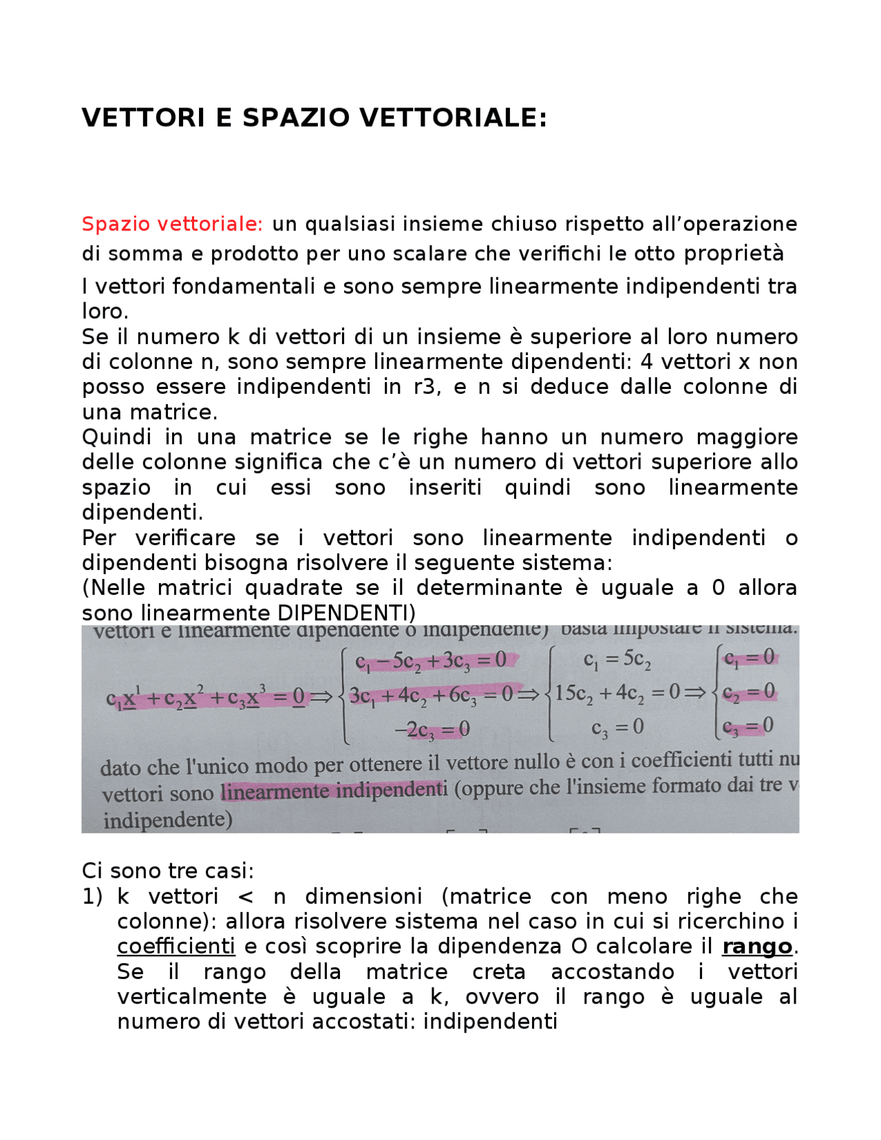 Sintesi Essenziale Matematica Generale Ii Schemi E Mappe Concettuali