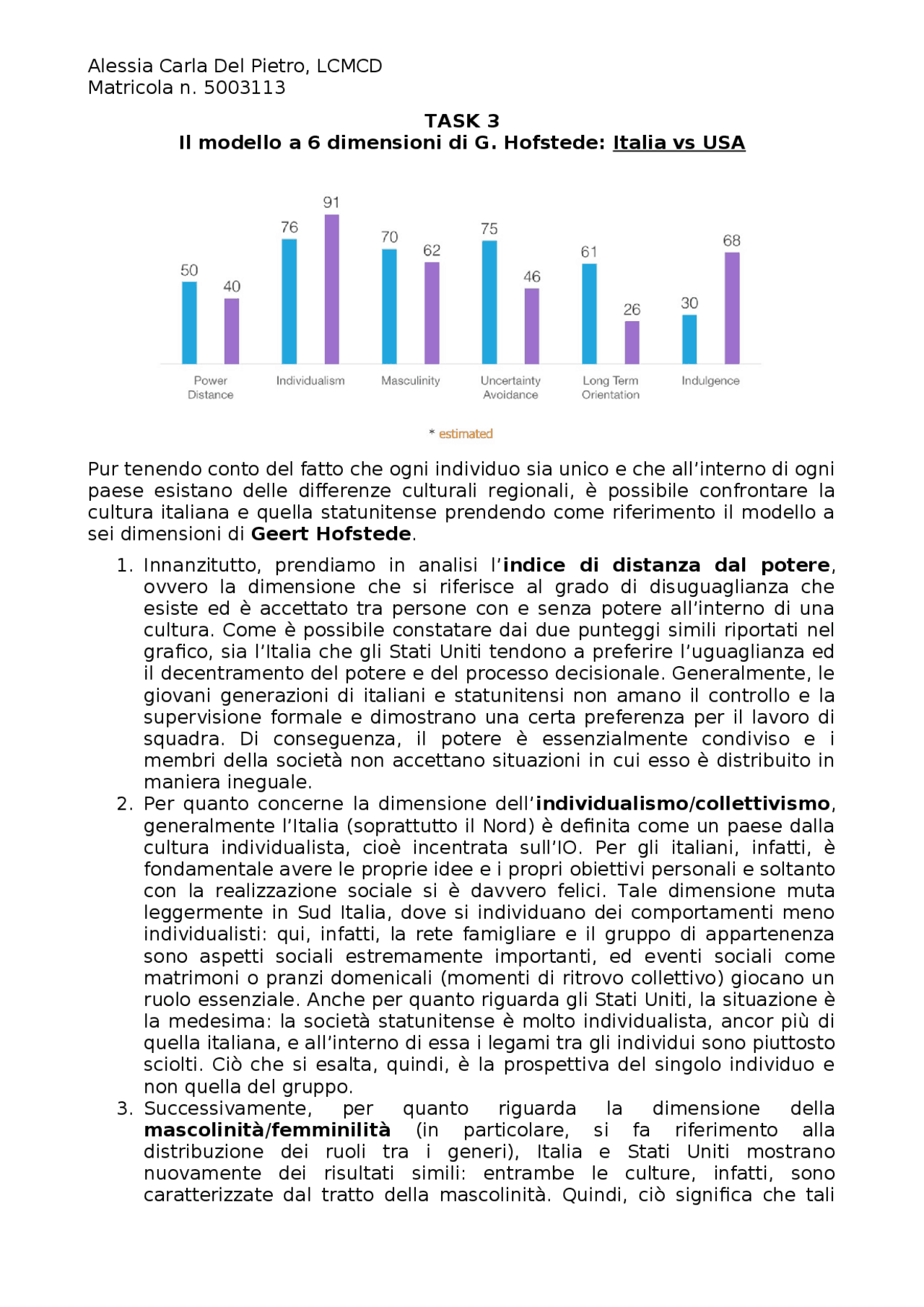 Task Comunicazione Interculturale Esercizi Di Comunicazione