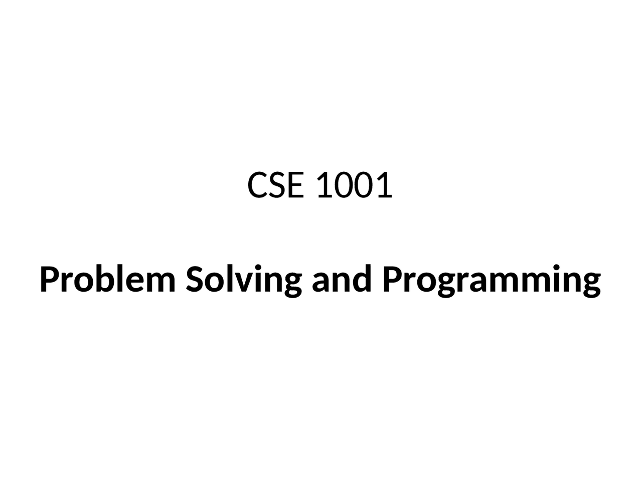 Python Basics For Understanding Computational Thinking Lecture Notes Computer Science Docsity