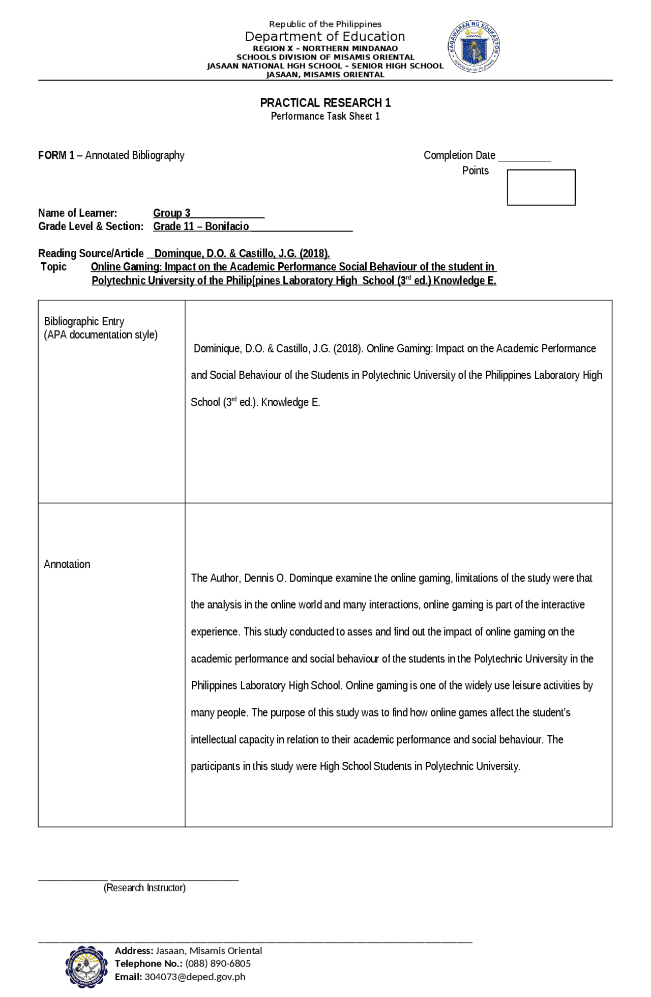 Practical Research Forms Schemes And Mind Maps English Docsity