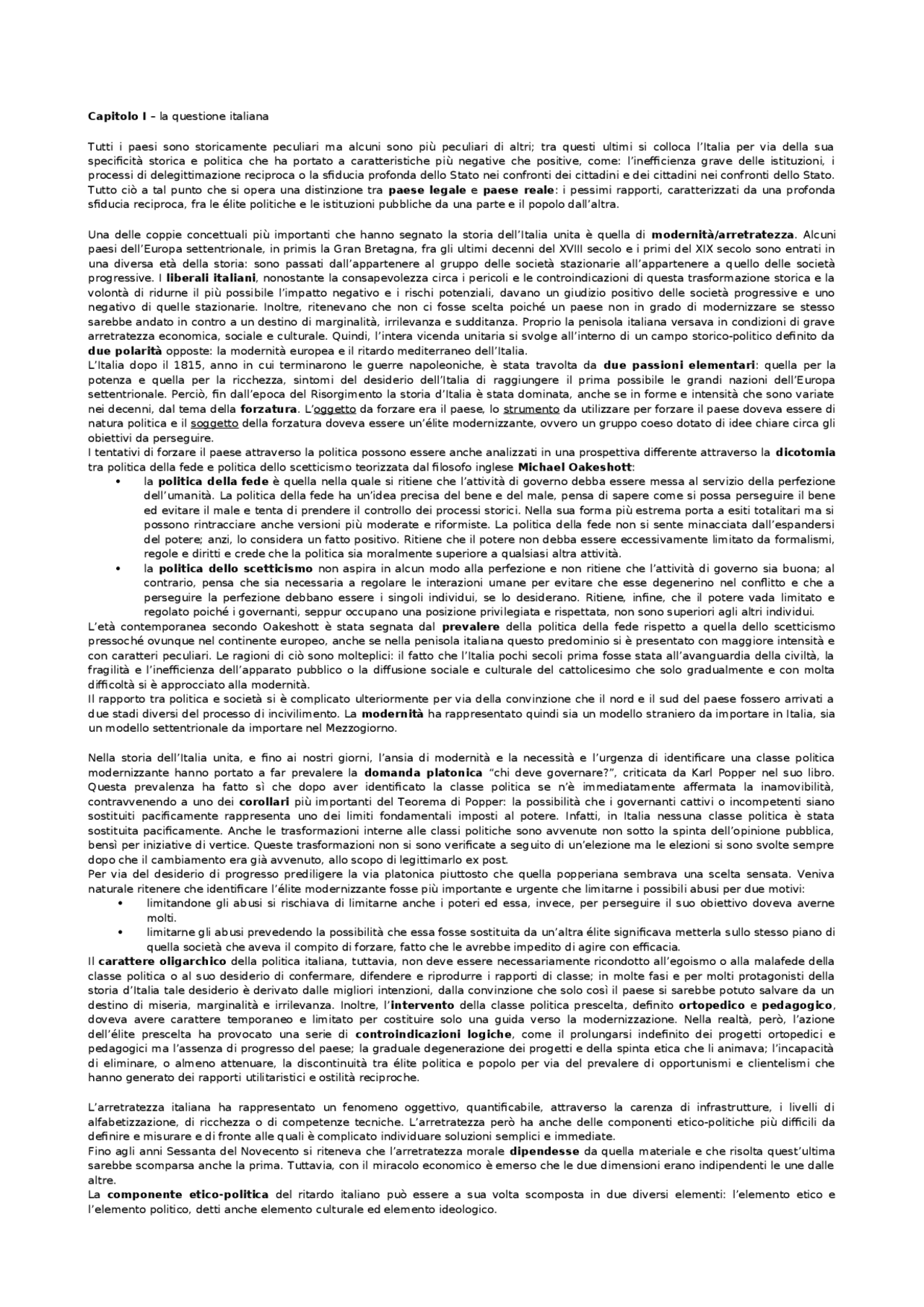 Riassunto Libro A Scelta Dispense Di Storia Docsity