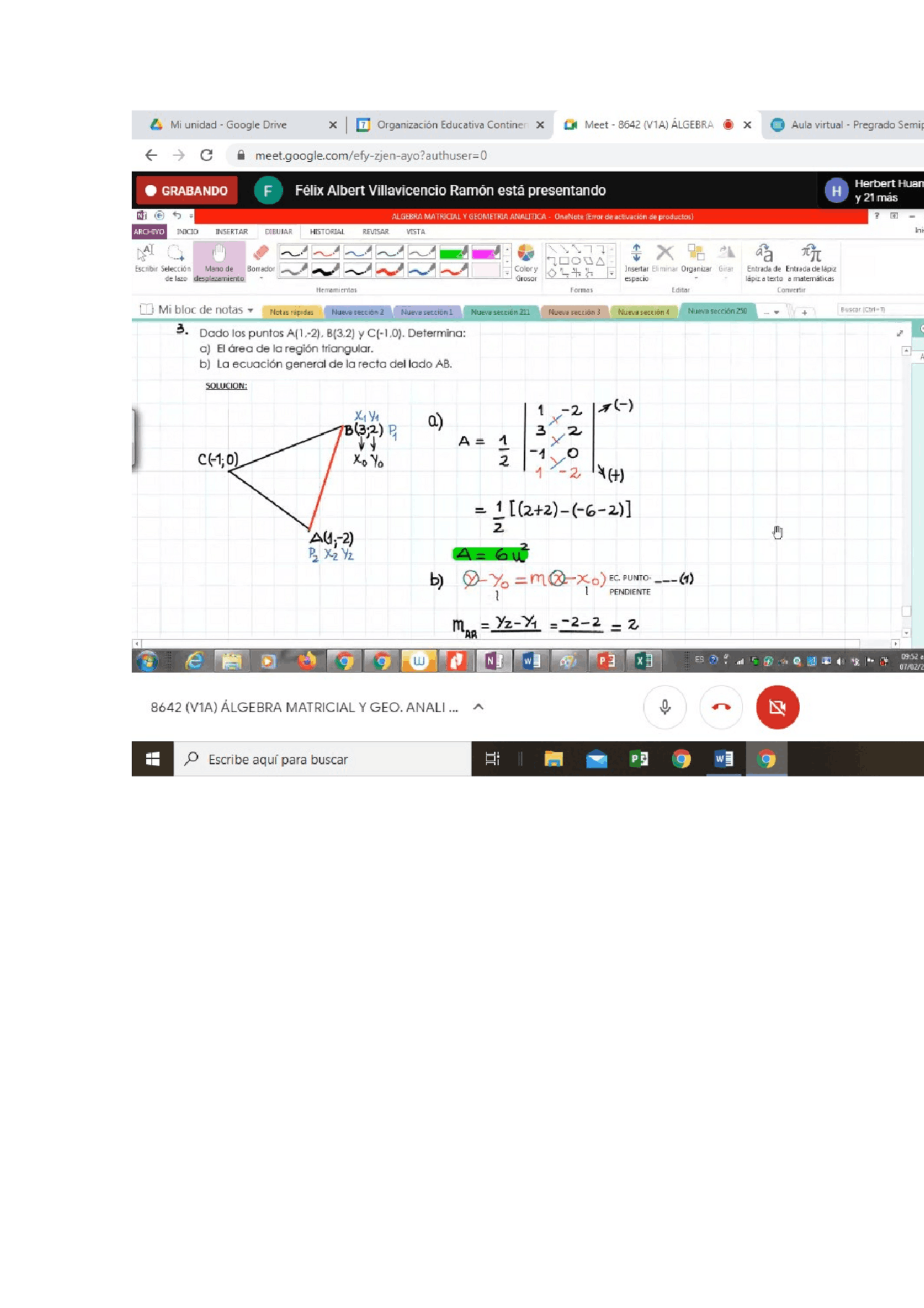Algebra Clase De Avance De Curso Exámenes De Álgebra Docsity