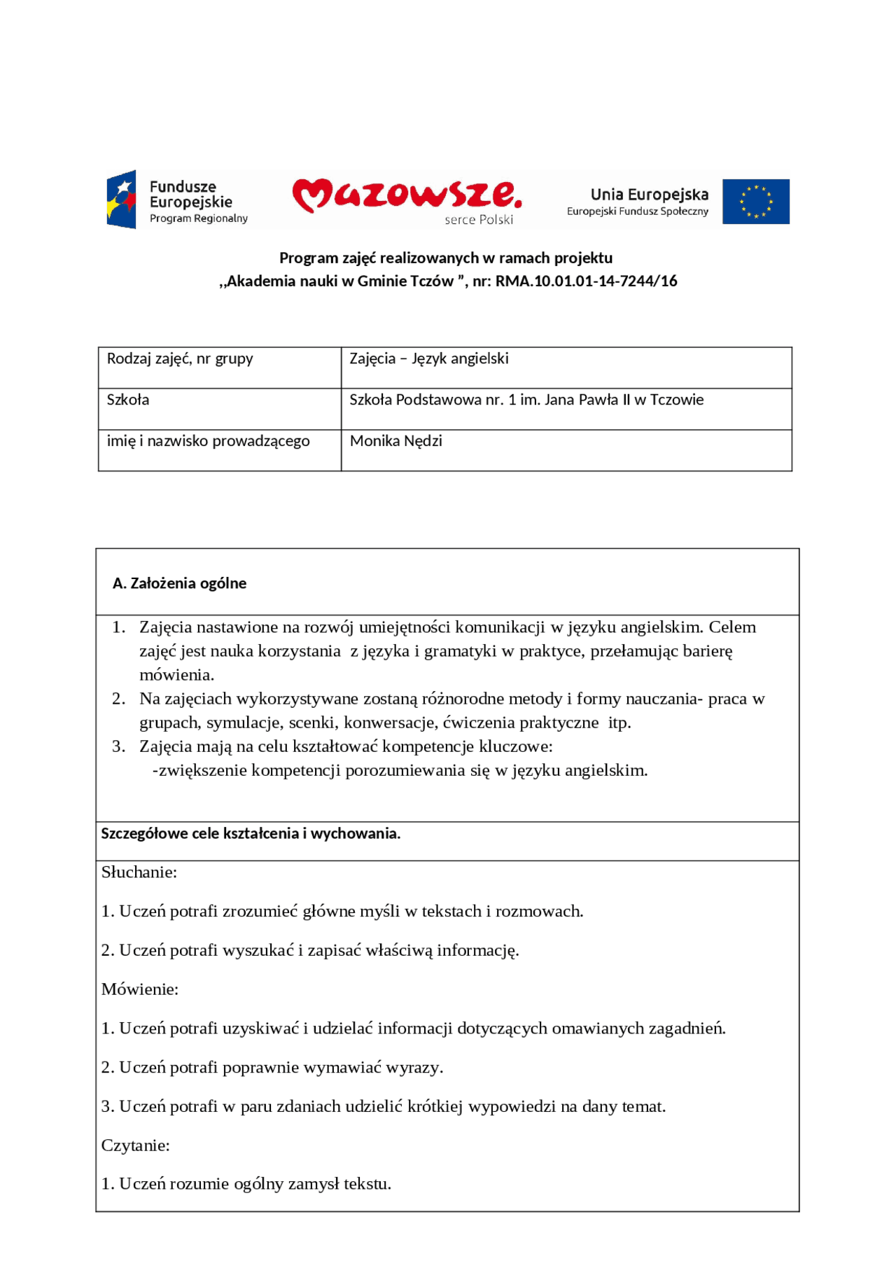 Notatka z informatyki it is up to her. | Notatki Język polski | Docsity
