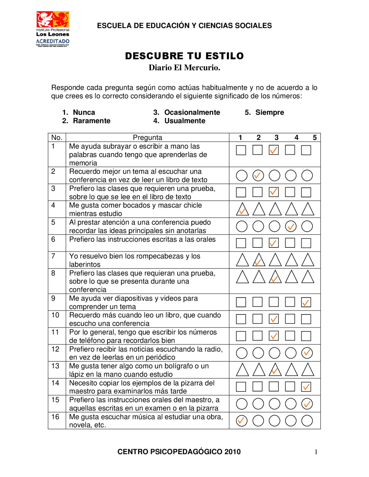 Unidad 1. Actividad 5. Autocorregible | Ejercicios de Matemáticas | Docsity
