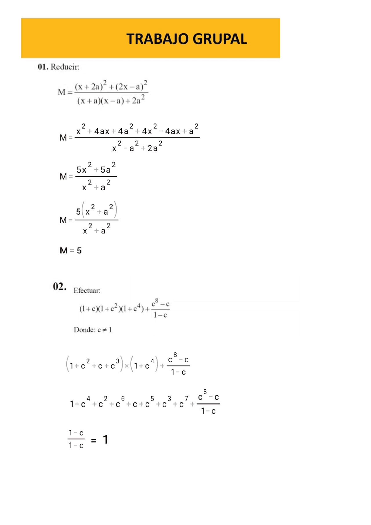 Ejercicios De Matemática Resueltos Por Photomatt Ejercicios De