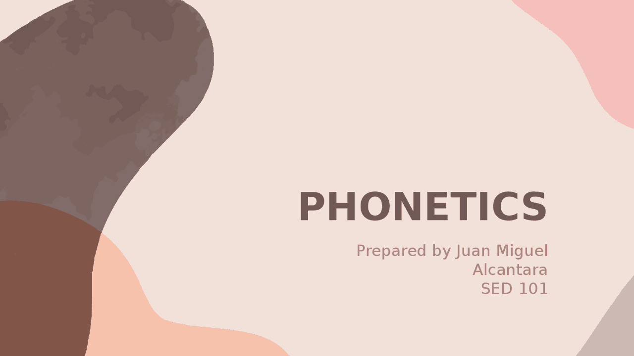 Phonetics, Phonology, Phones | Slides English Language | Docsity
