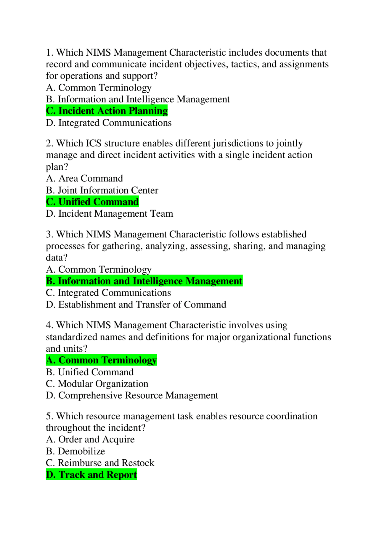 FEMA IS 700 B Quiz FEMA IS 700 Answers Exams Physical Education Docsity FEMA IS 700 B Quiz FEMA IS 700 Answers Exams Physical Education Docsity