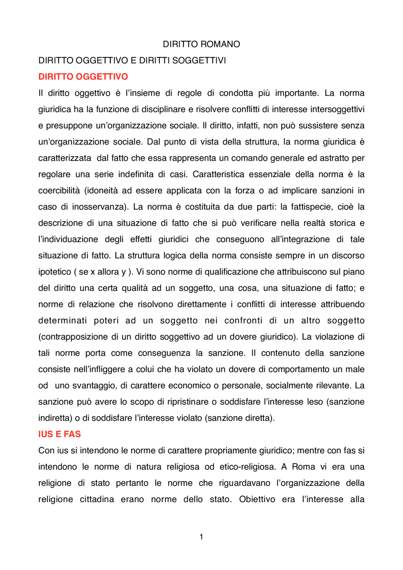 Appunti Diritto Romano Appunti Di Diritto Romano Docsity