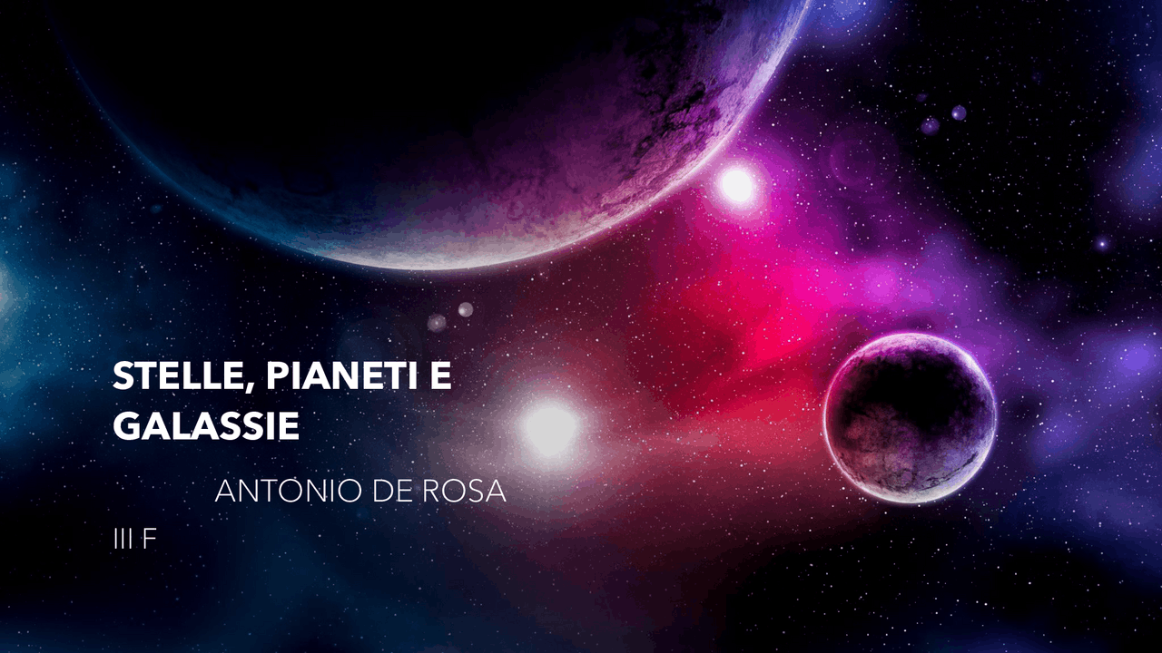 Stelle Pianeti E Galassie Slide Di Scienze Della Terra Docsity