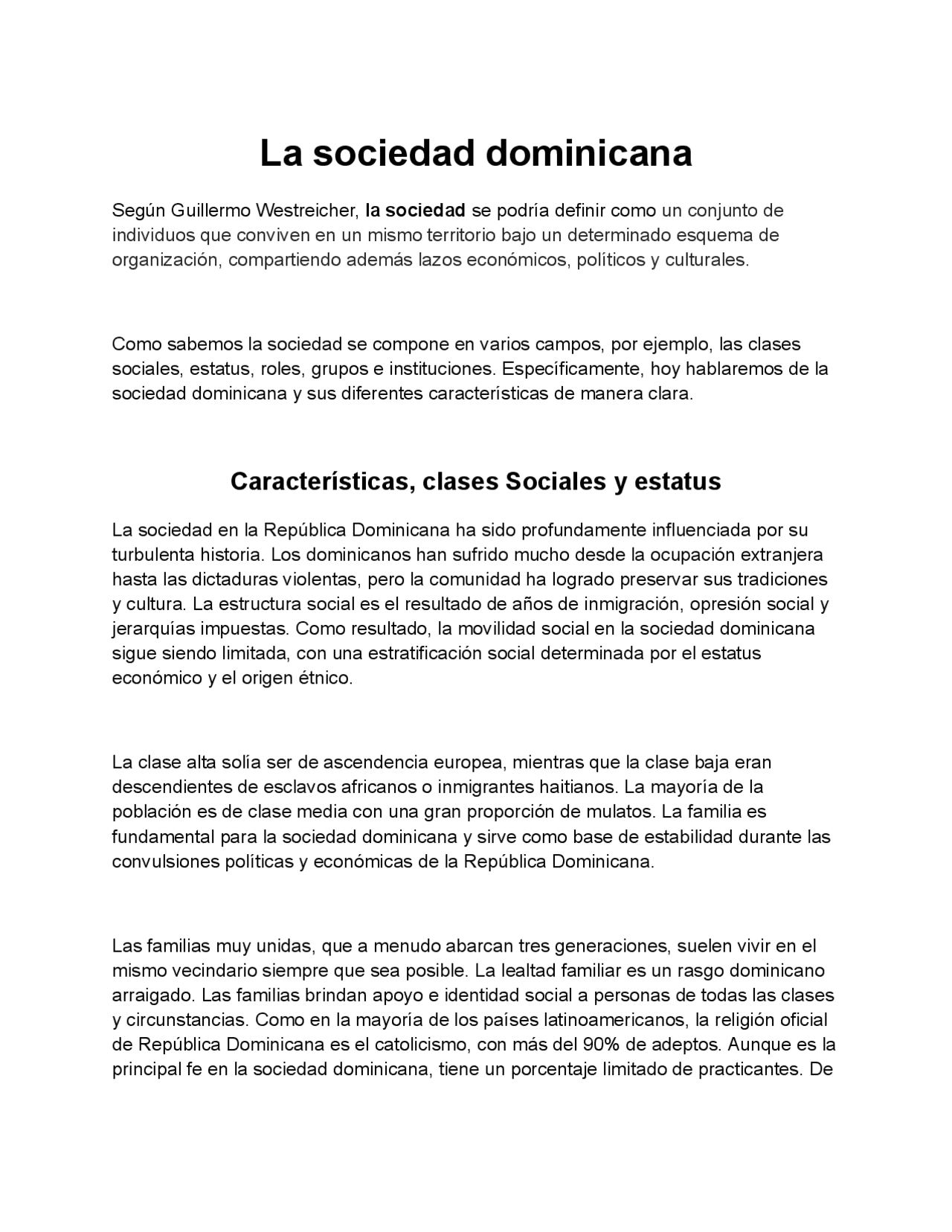 Pequeno Ensayo de la Sociedad | Resúmenes de Humanidades y Ciencias ...