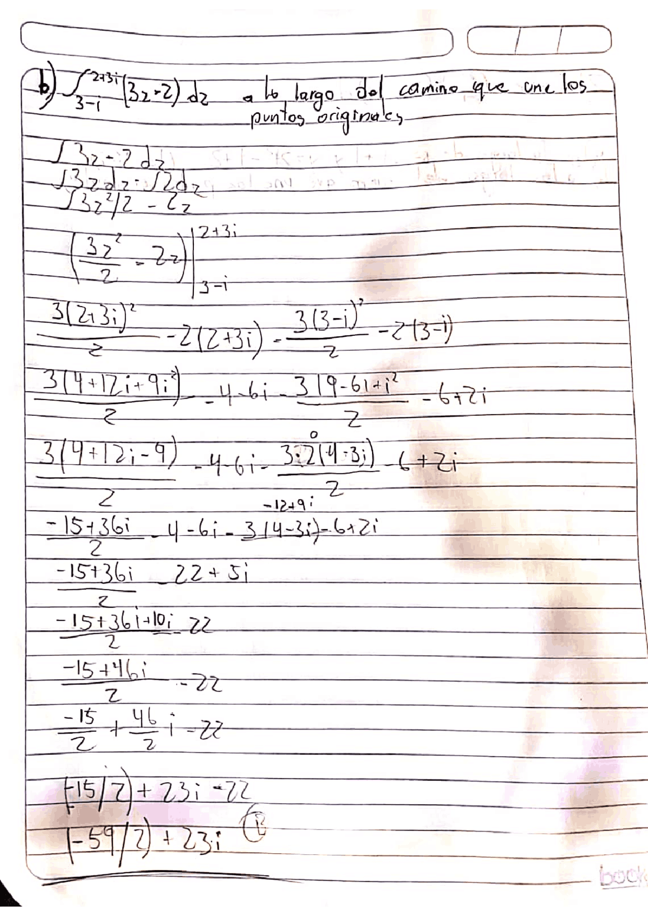 Tarea 2 Variable Compleja Ejercicios De Matemáticas Docsity