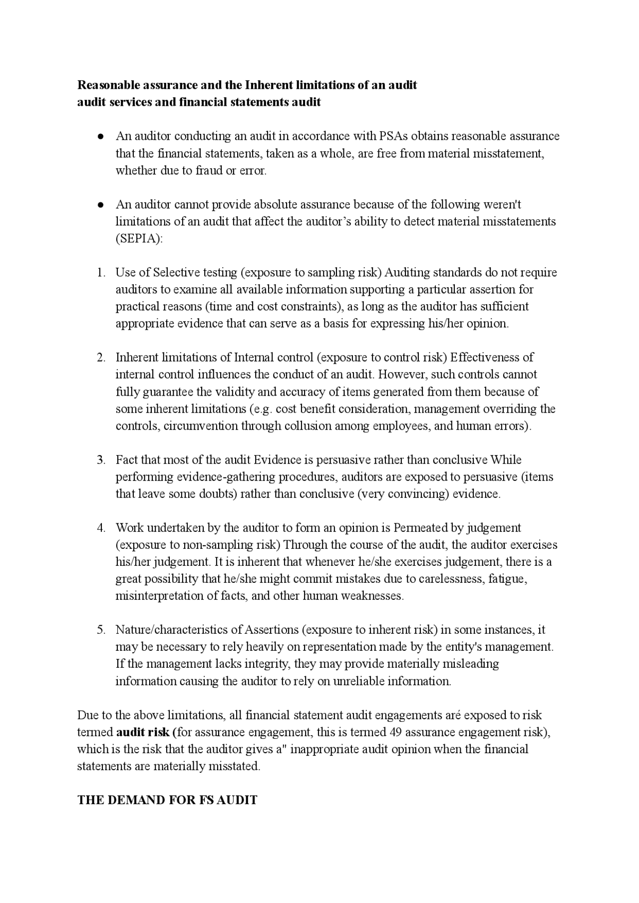 Fundamental Principles Of Assurance Services Schemes And Mind Maps