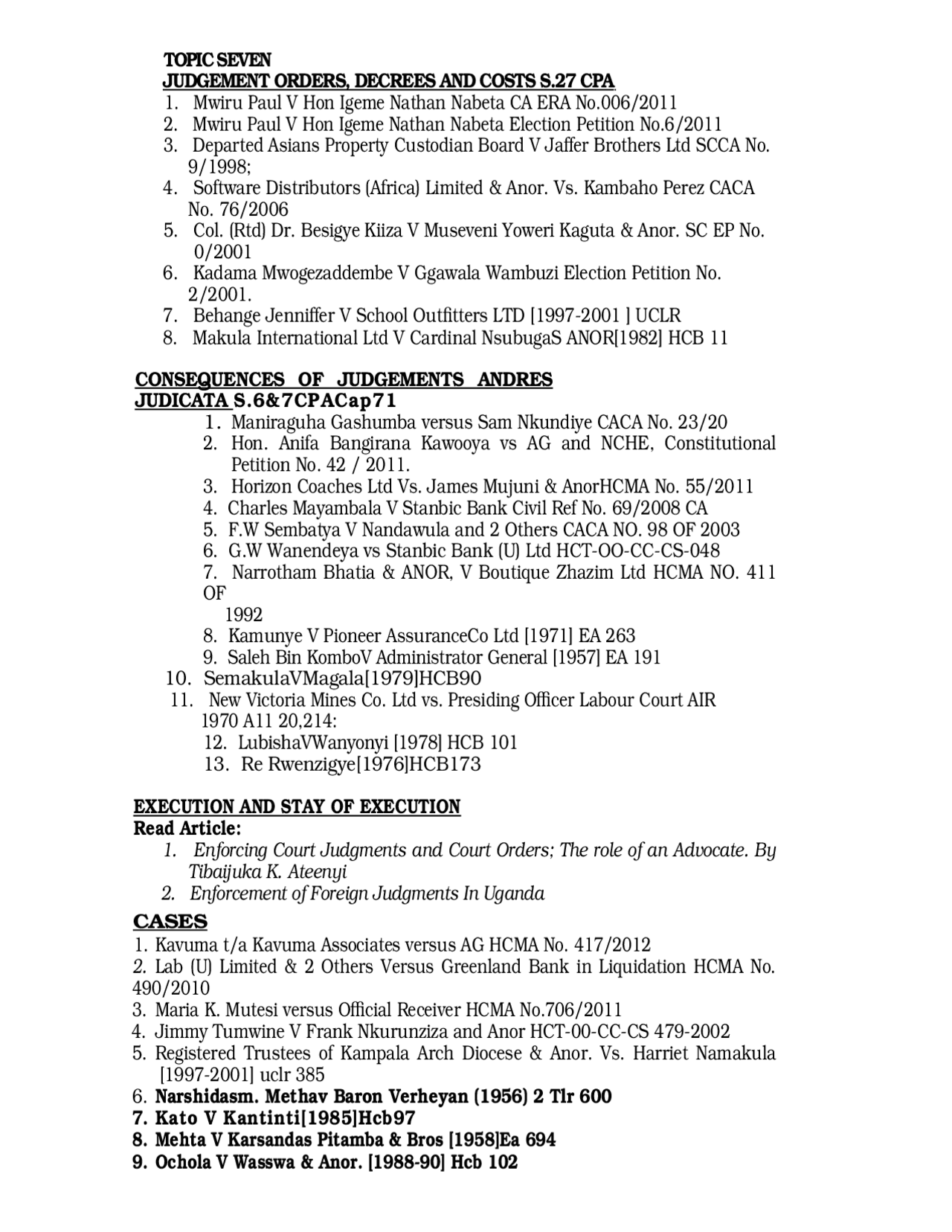 LLb 4 notes law school Civil Procedure | Essays (high school) Law | Docsity