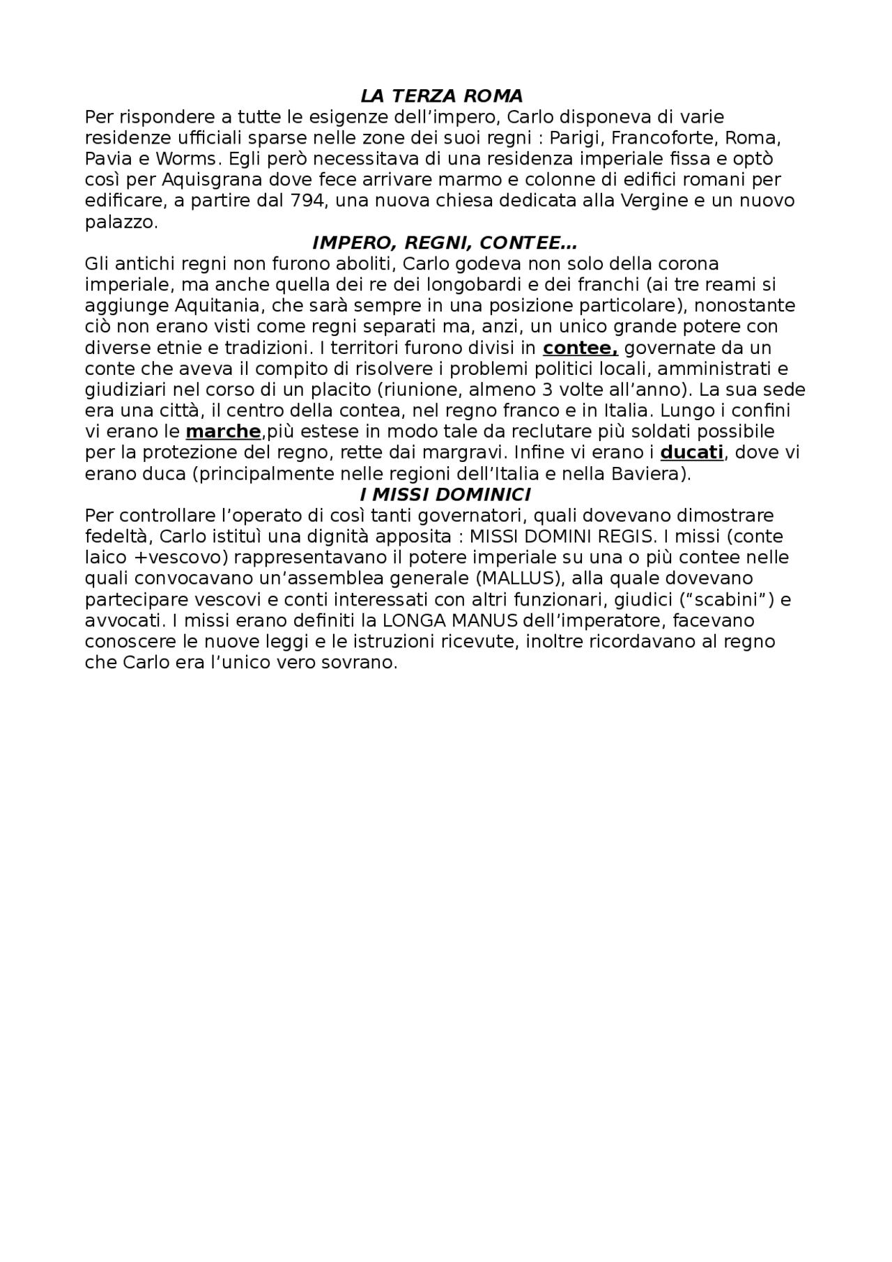Riassunto maya e carlo magno | Schemi e mappe concettuali di Storia ...