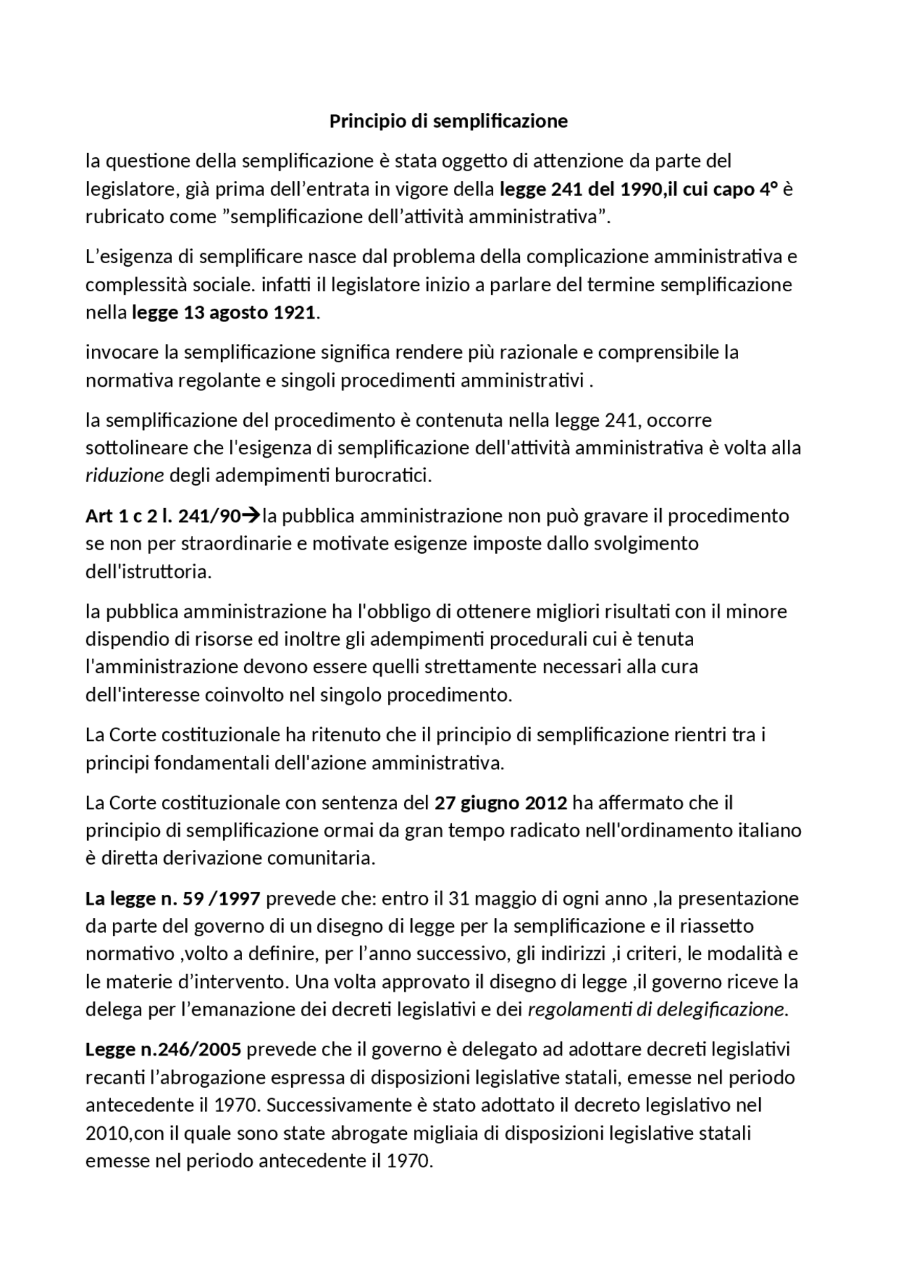 Riassunto un paragrafo del libro | Appunti di Diritto Amministrativo ...