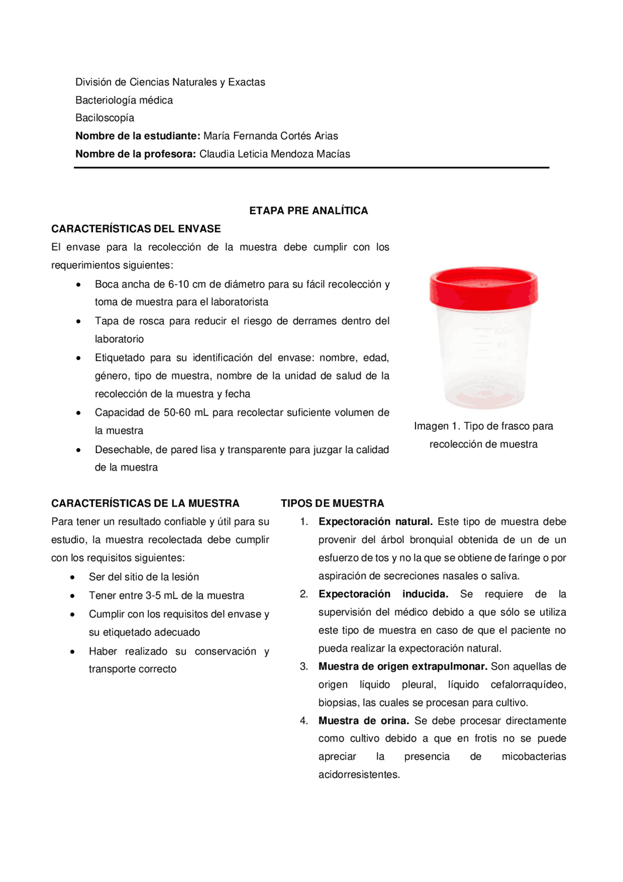 Baciloscopia humana analisis | Apuntes de Bacteriología | Docsity