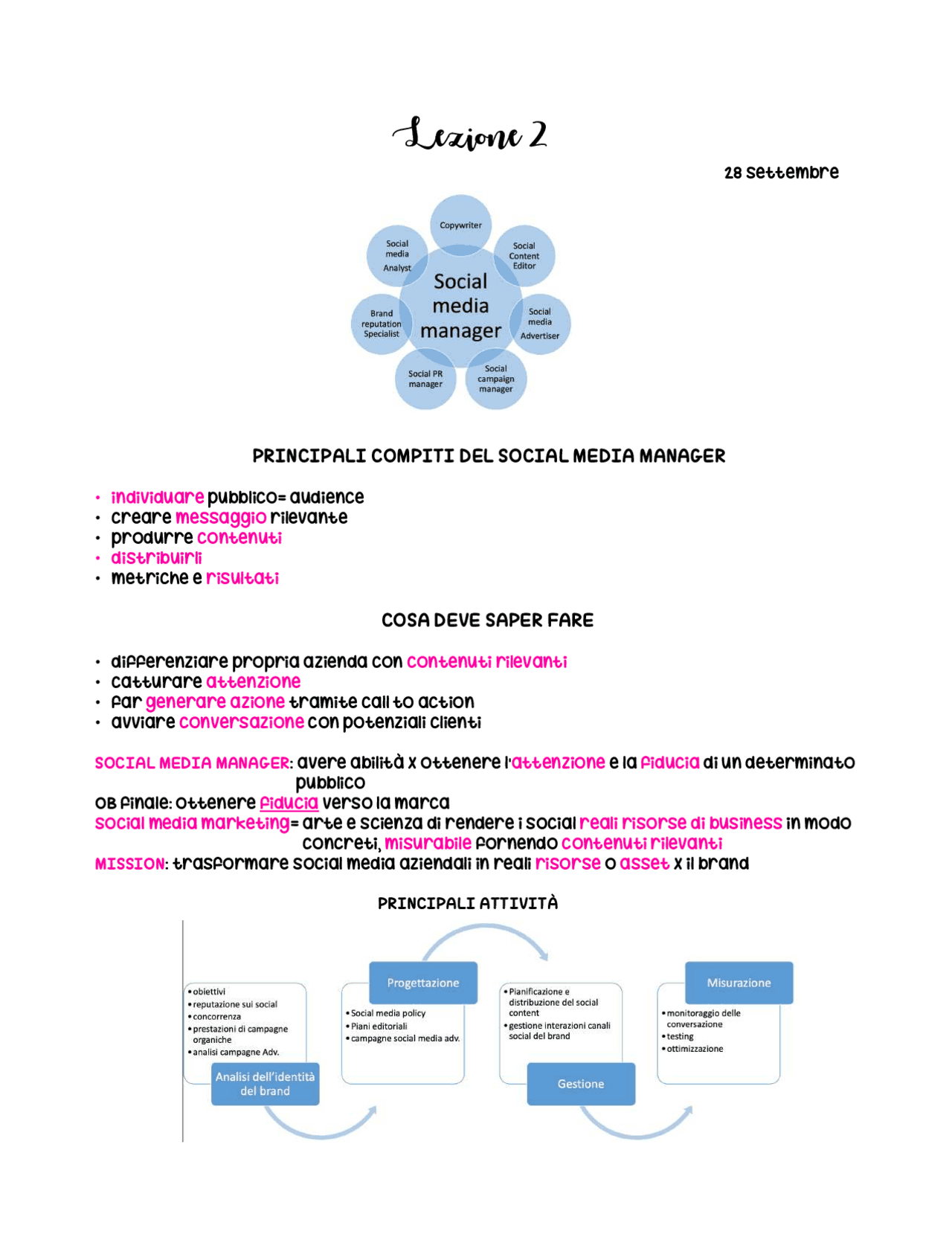 Appunti Social media and Influencer | Appunti di Teorie e tecniche della comunicazione ...