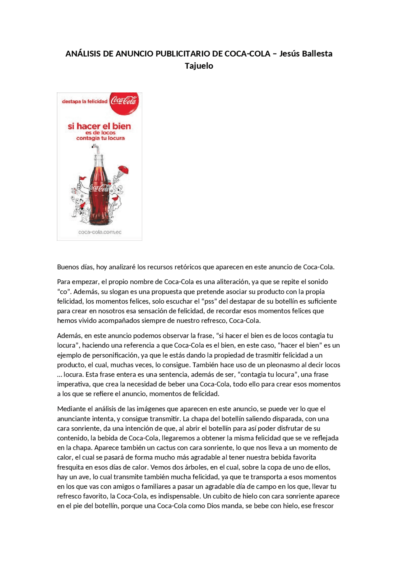 Destapa La Felicidad Ejemplos De Anuncios Publicitarios Tendencias: