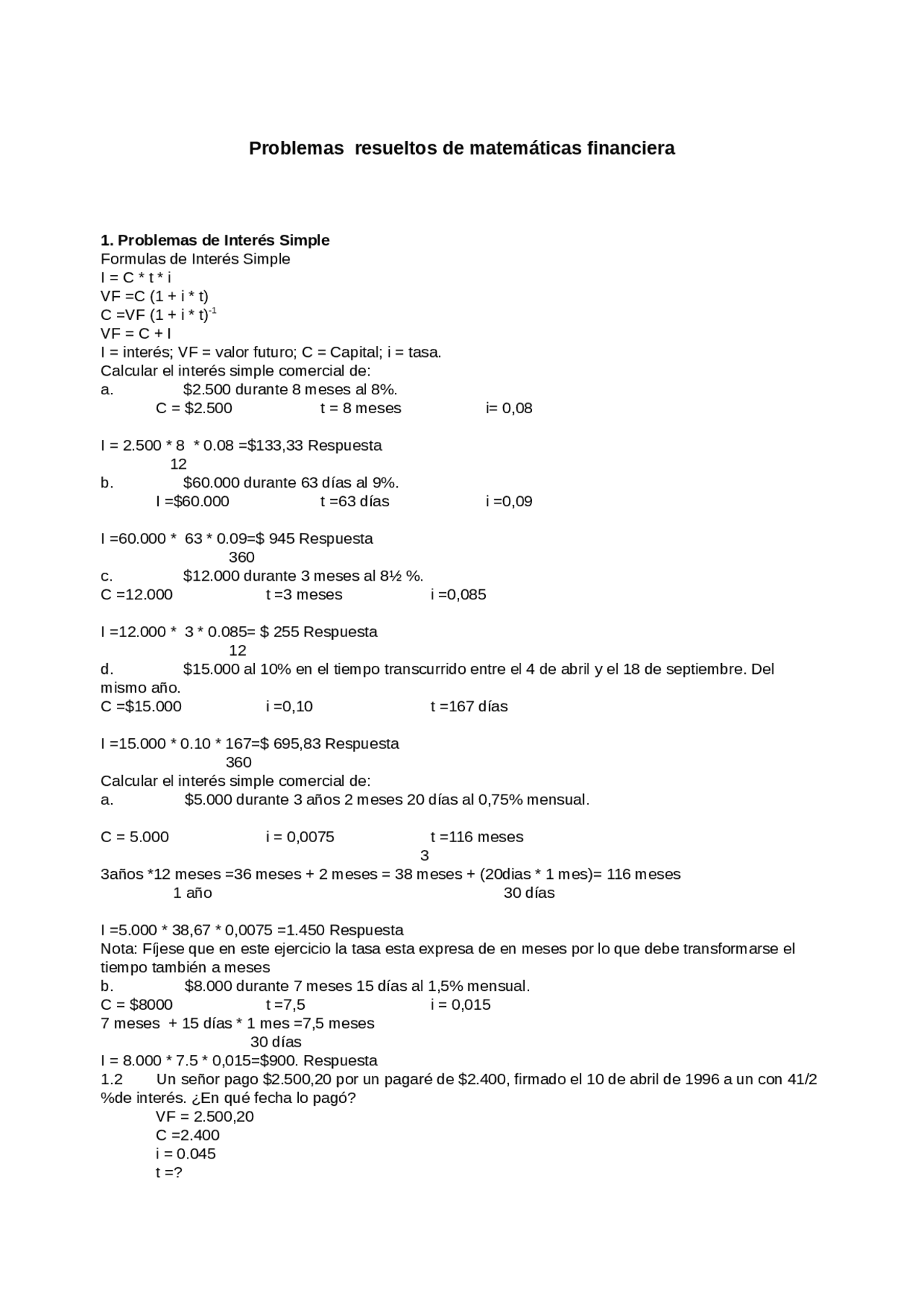 Micro y macroeconomia | Ejercicios de Contabilidad | Docsity