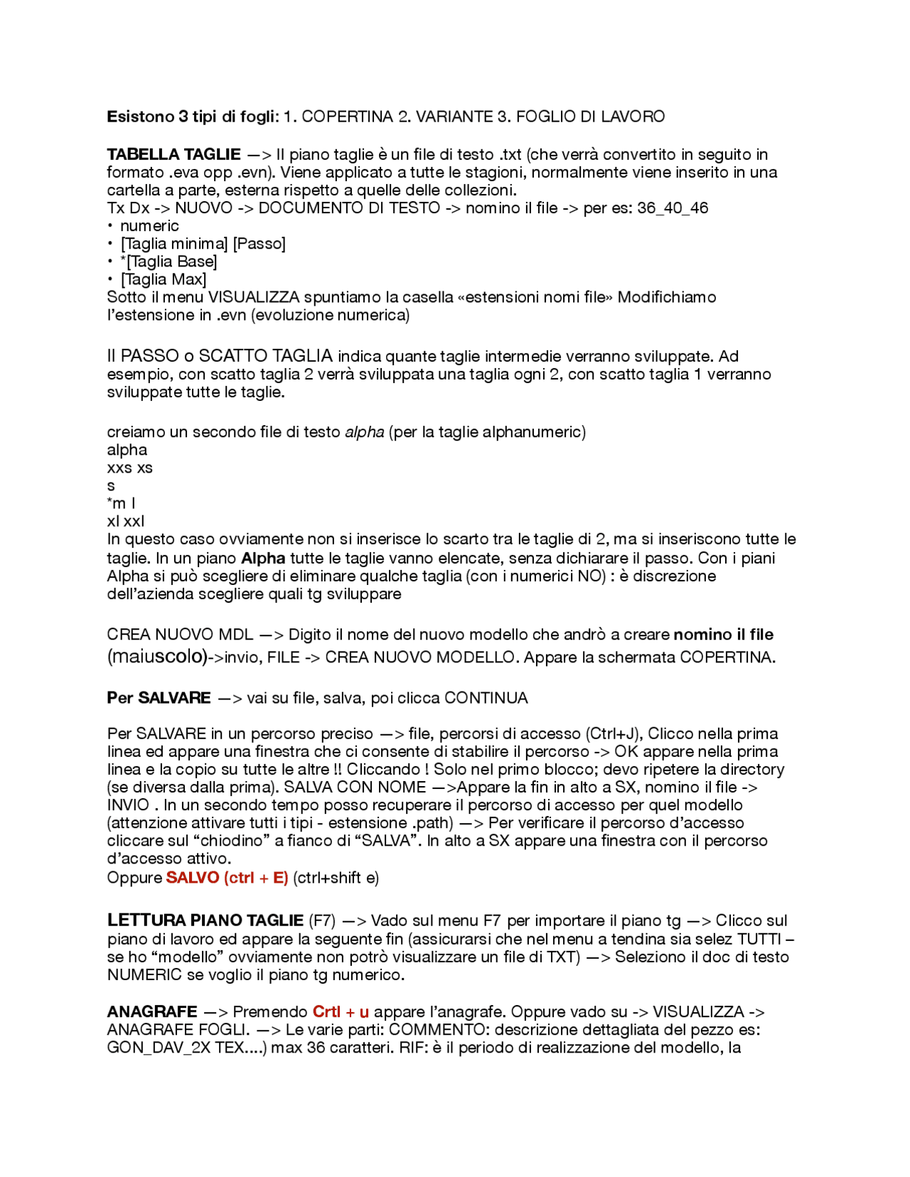TUTTI i comandi Modaris 2D e 3D | Schemi e mappe concettuali di Design | Docsity