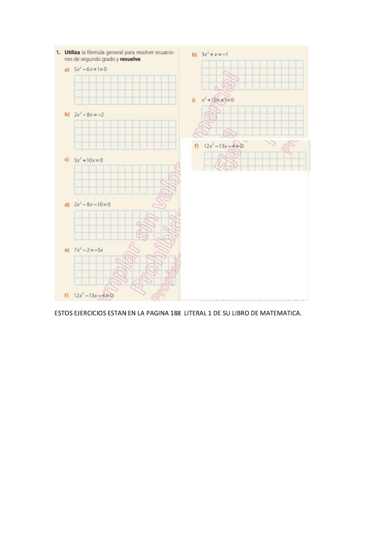 Fracciones y divisiones | Ejercicios de Matemáticas | Docsity