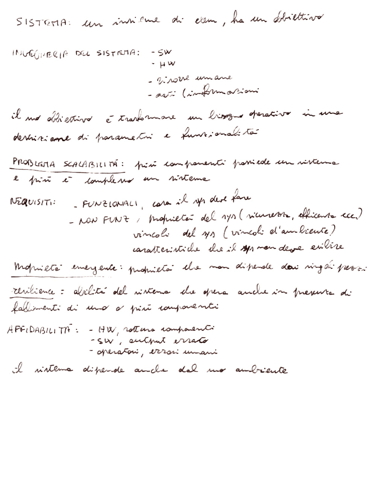 Ingegneria Del Software Schemi E Mappe Concettuali Di Ingegneria Del