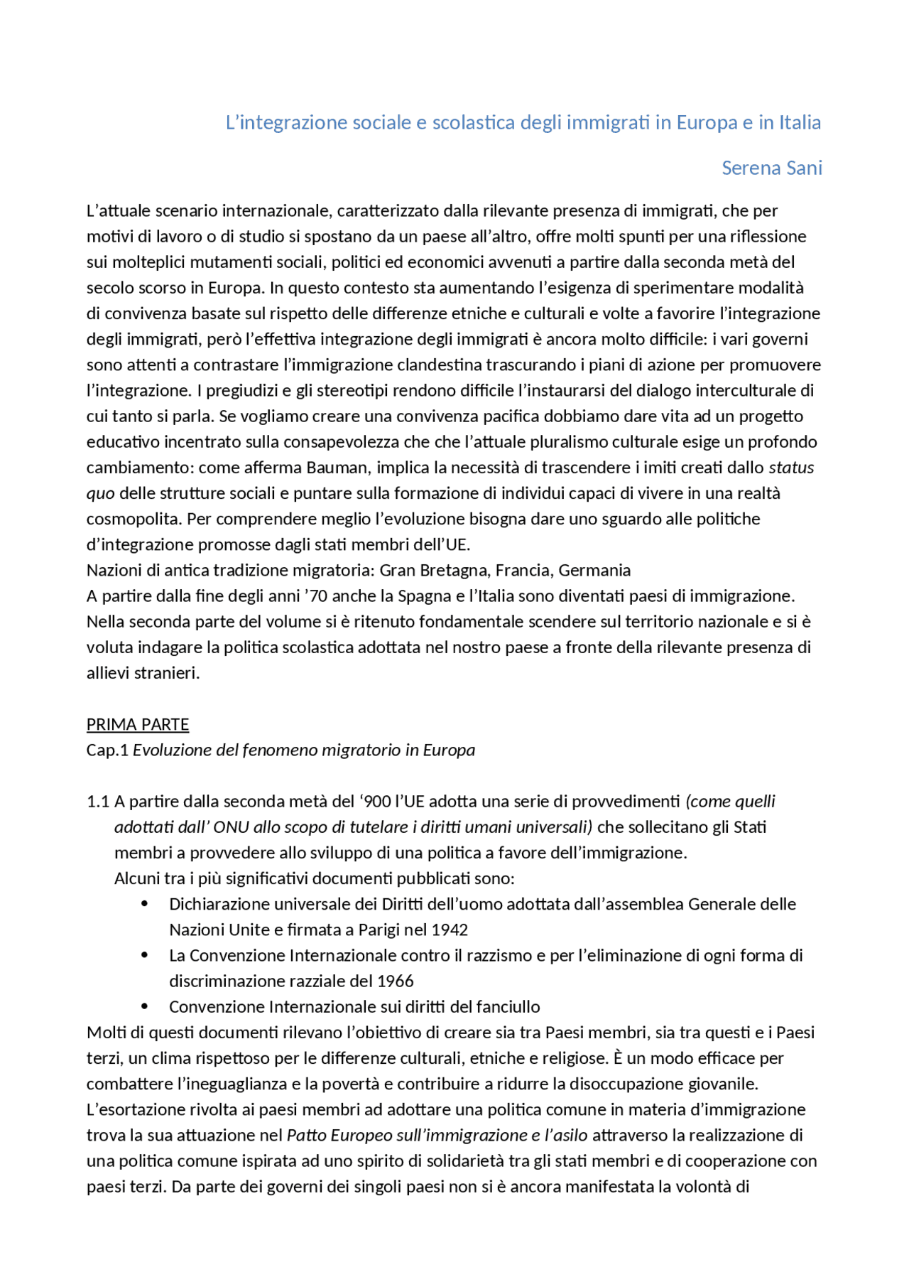 Lettera Ad Una Professoressa Sintesi Del Corso Di Pedagogia Docsity