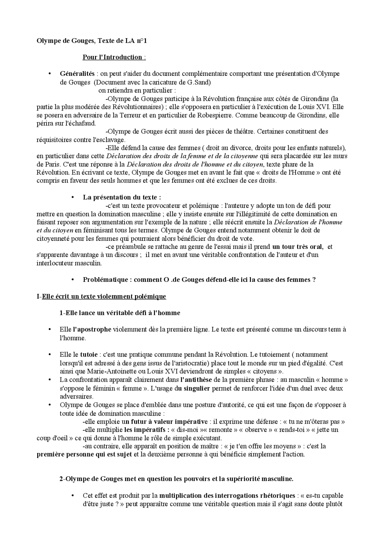 Je Sais Pas Comment Expliquer Merci Examens Langue Française Docsity
