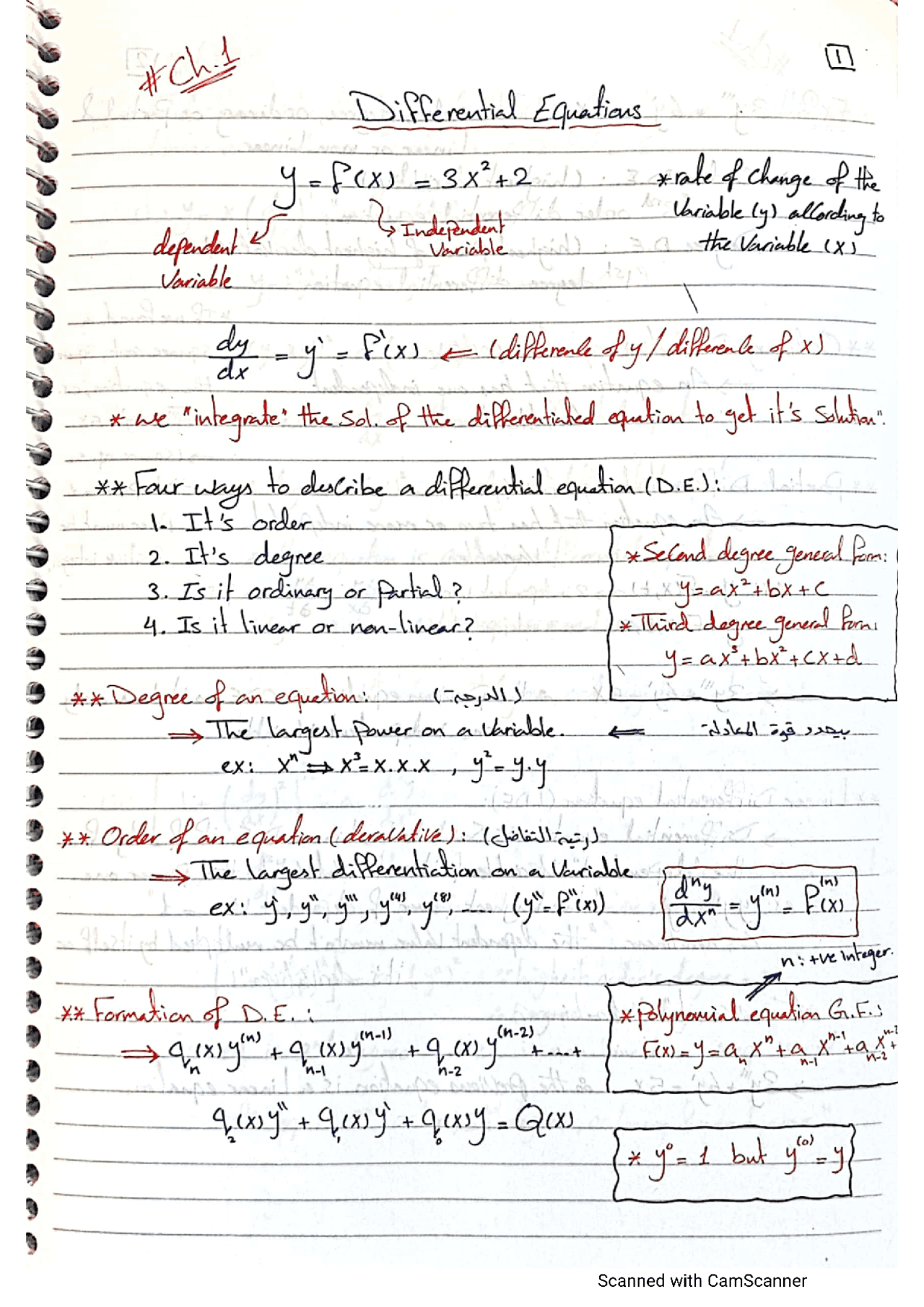 All about Differential Equations (Explanation and Solved Problems ...
