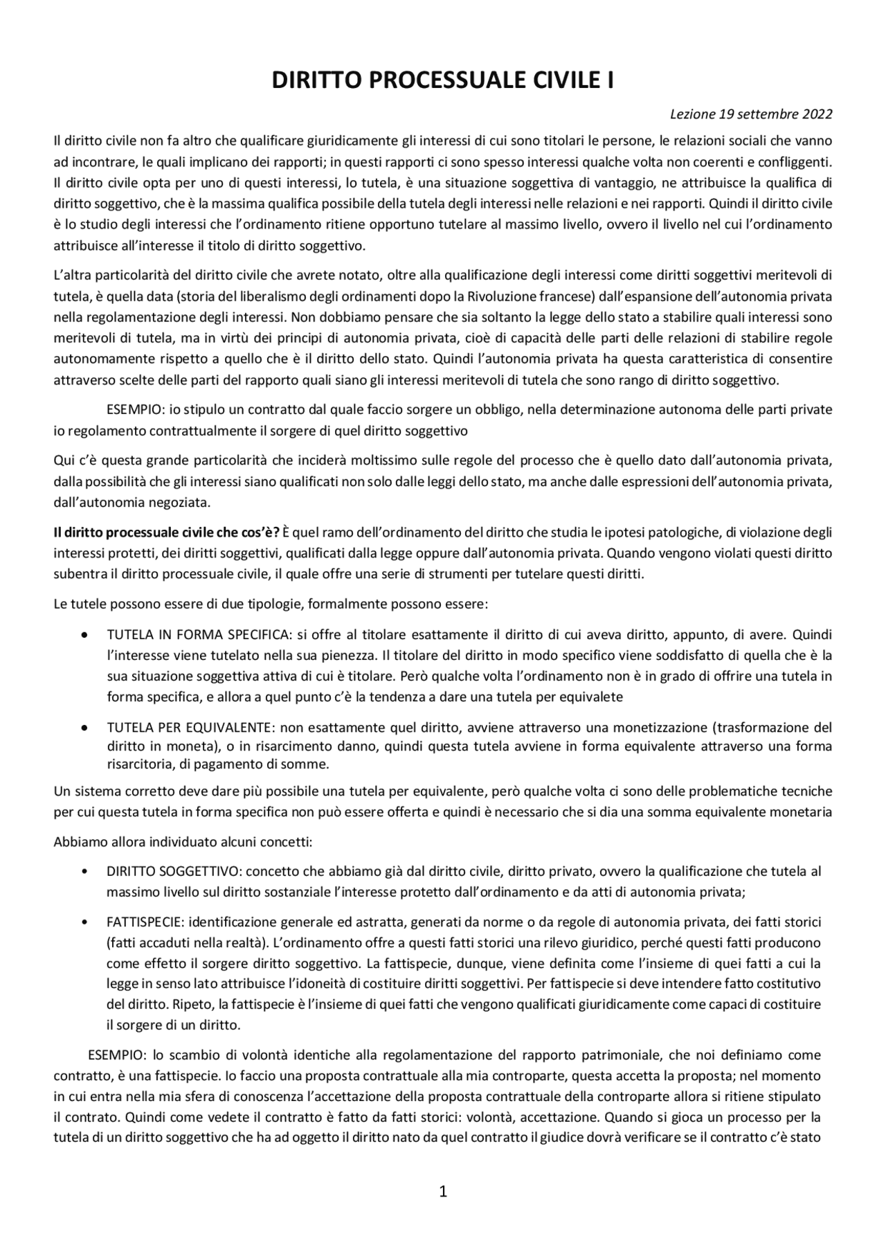 Sbobine complete del primo modulo di diritto processuale civile | Sbobinature di Diritto ...