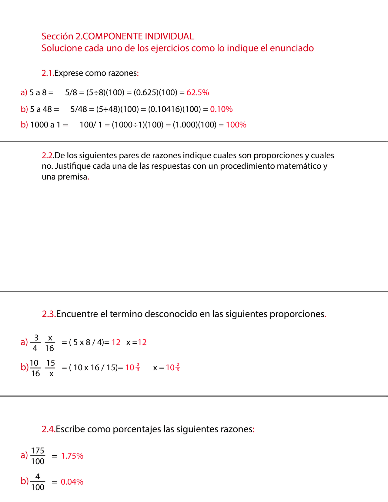 Actividad-ecuaciones-solucion | Ejercicios de Matemáticas Aplicadas | Docsity