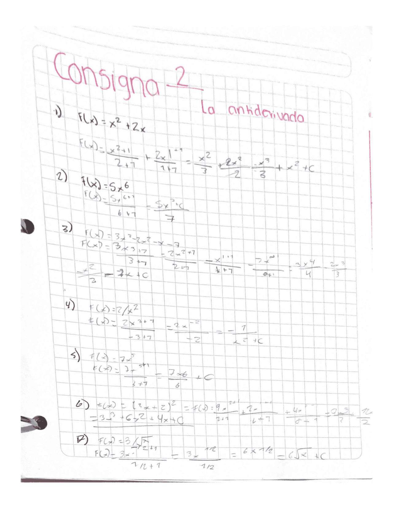 Ejercicios Calculo Integral Ejercicios De Matemáticas Docsity