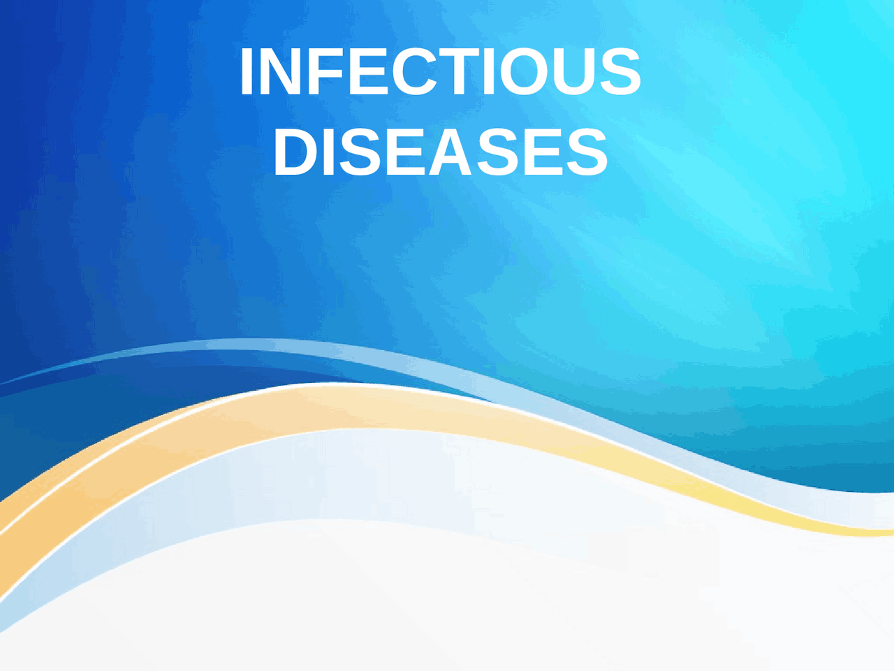 Infectious Diseases Notes Slides Medical Sciences Docsity