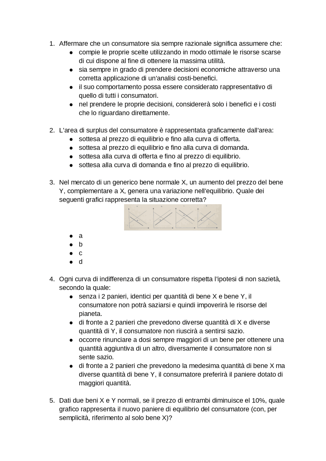 Simulazione Esame Di Istituzioni Schemi E Mappe Concettuali Di
