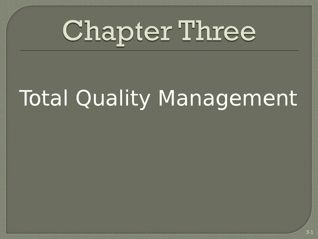 Total Quality Management Schemes And Mind Maps Total Quality