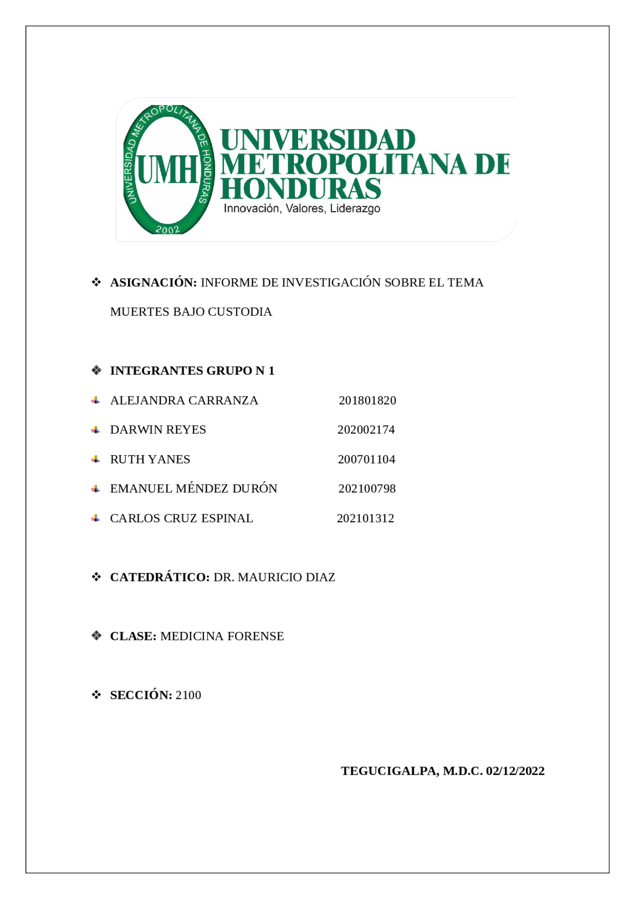 Ensayo Sobre Lesiones Monografías Ensayos De Derecho Penal Docsity