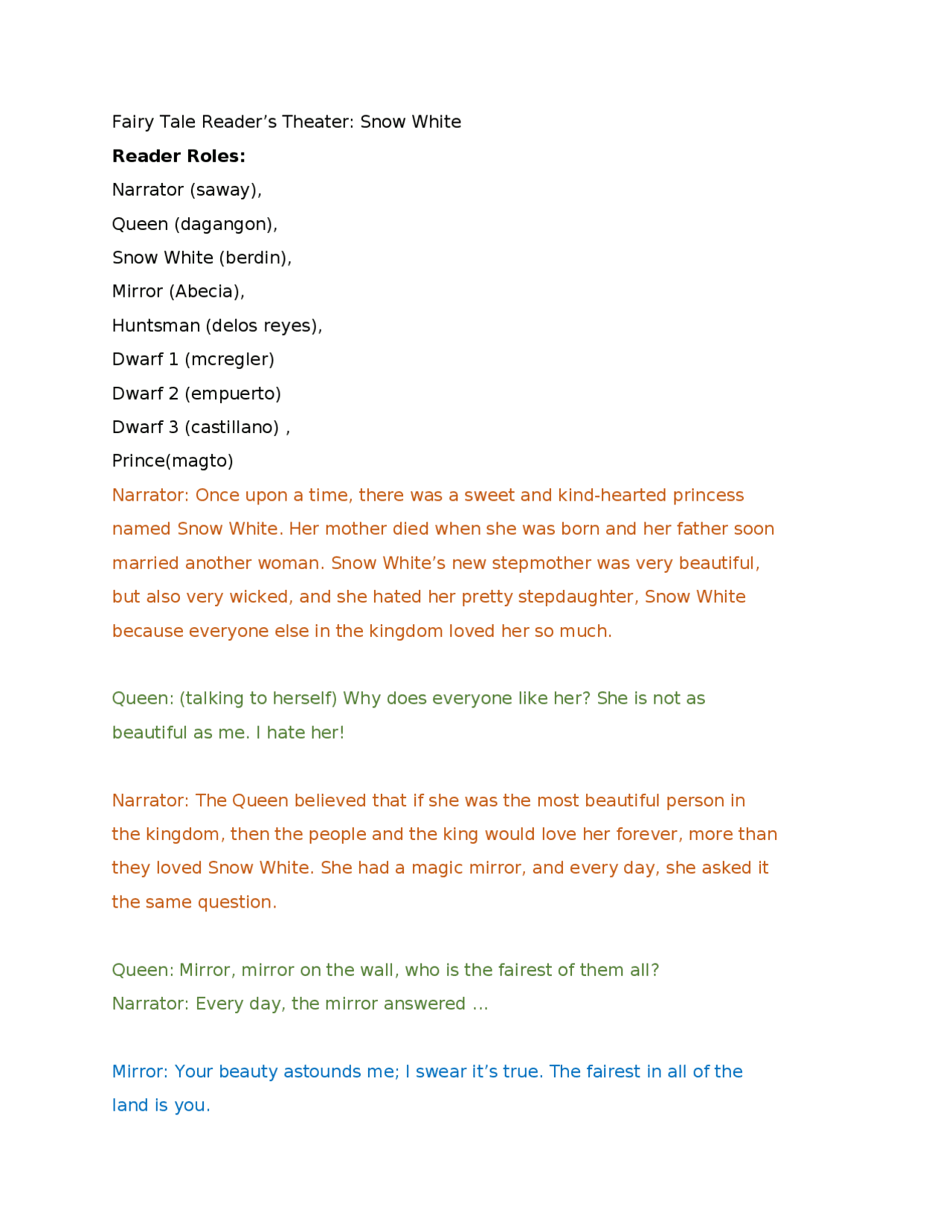 It's a Fairy tale for understanding the concept of Knowledge | Summaries Visual Arts | Docsity