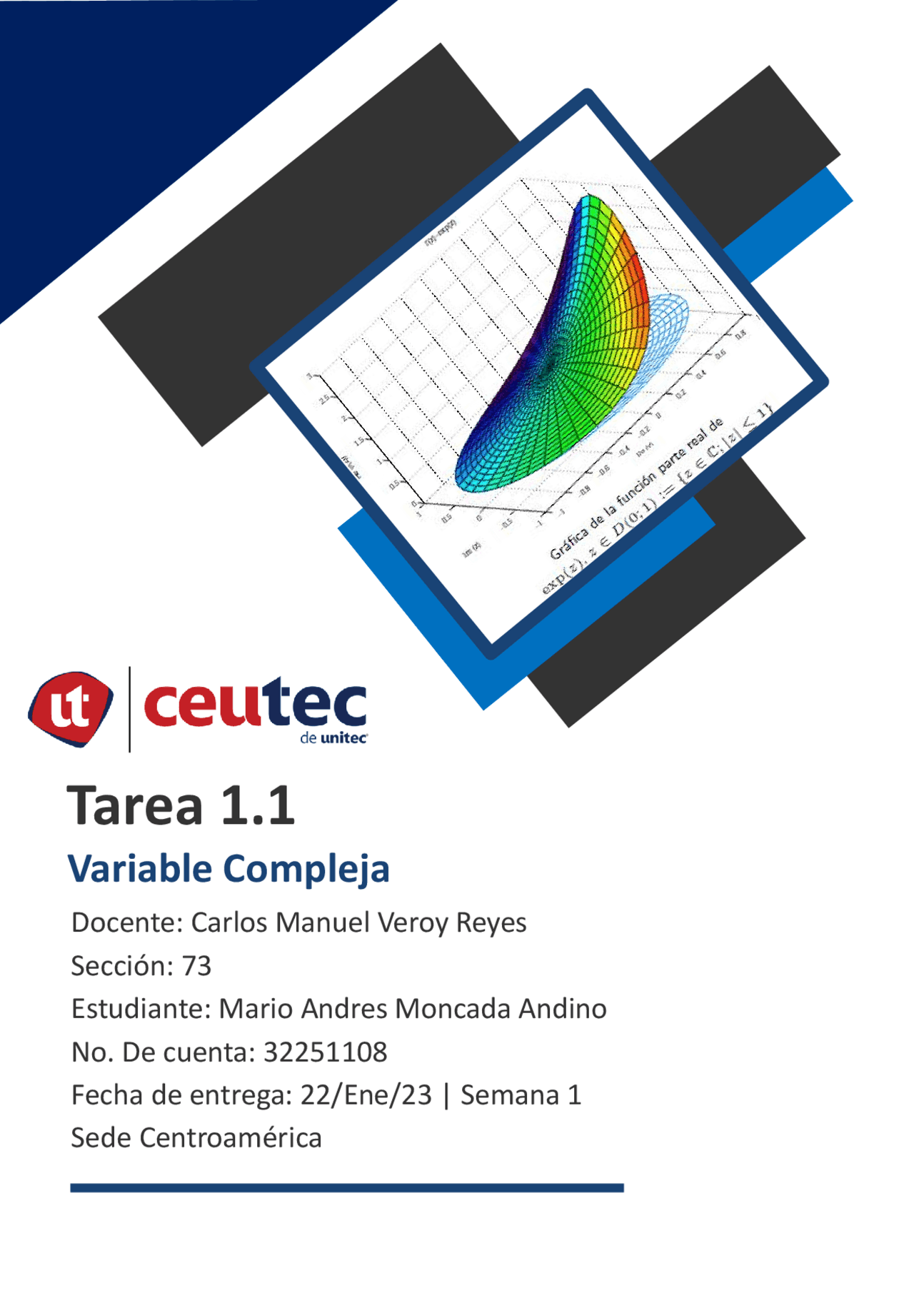 Tarea 1 De Análisis Complejo Ejercicios De Análisis Complejo Docsity
