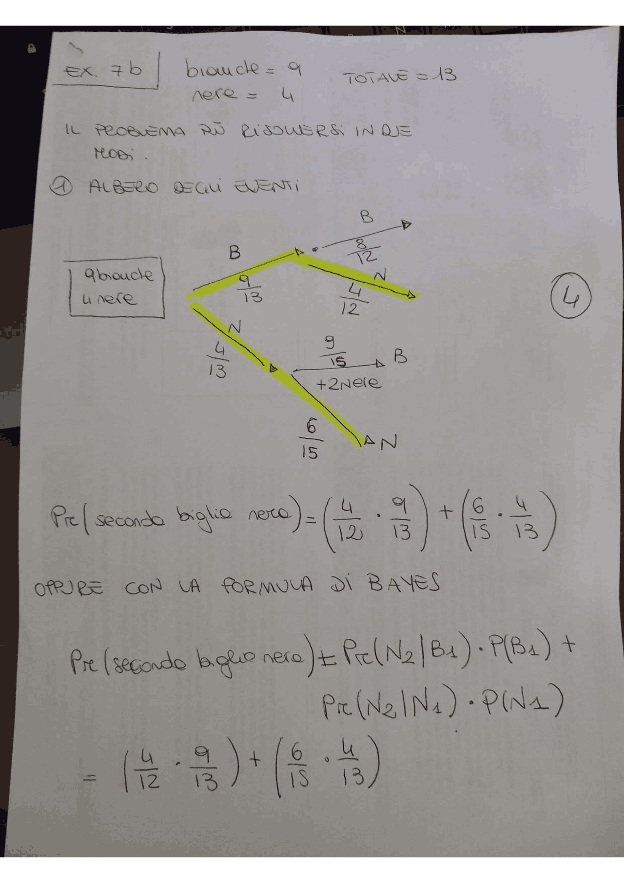 Esercizi Svolte Prova Desame Prove Desame Di Matematica Generale