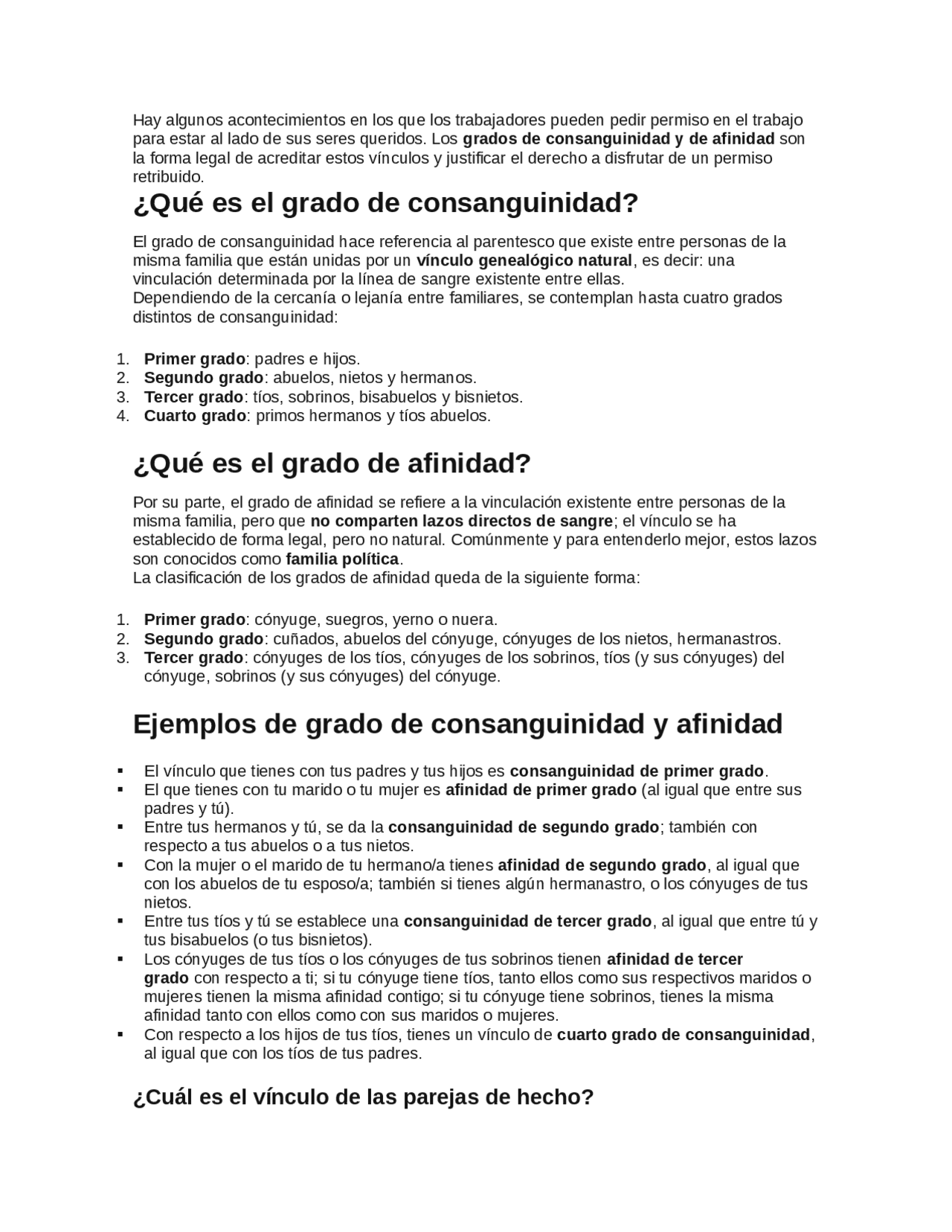 Grados de Consanguinidad | Apuntes de Derecho de Familia | Docsity