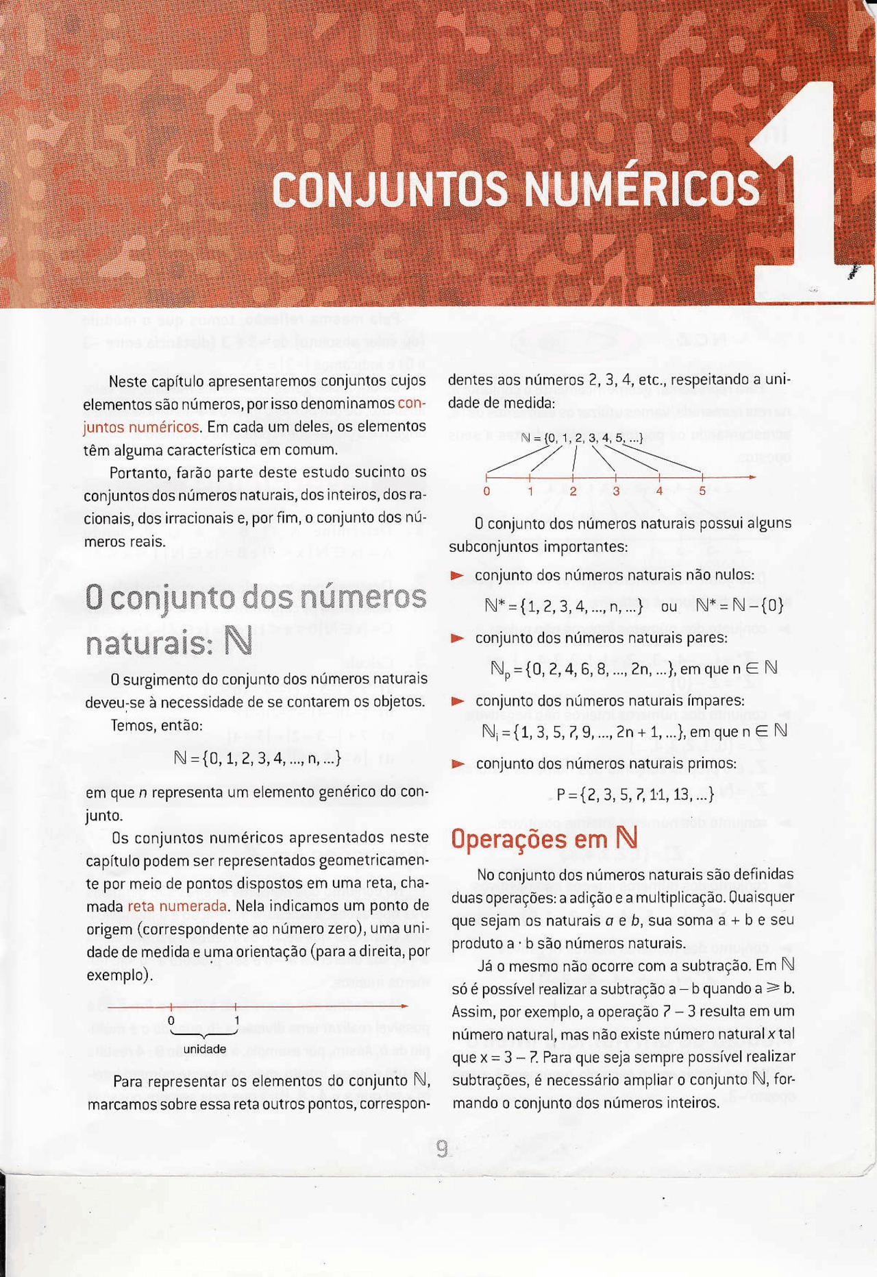 Conjuntos Numéricos Capítulo Resumos Matemática Docsity