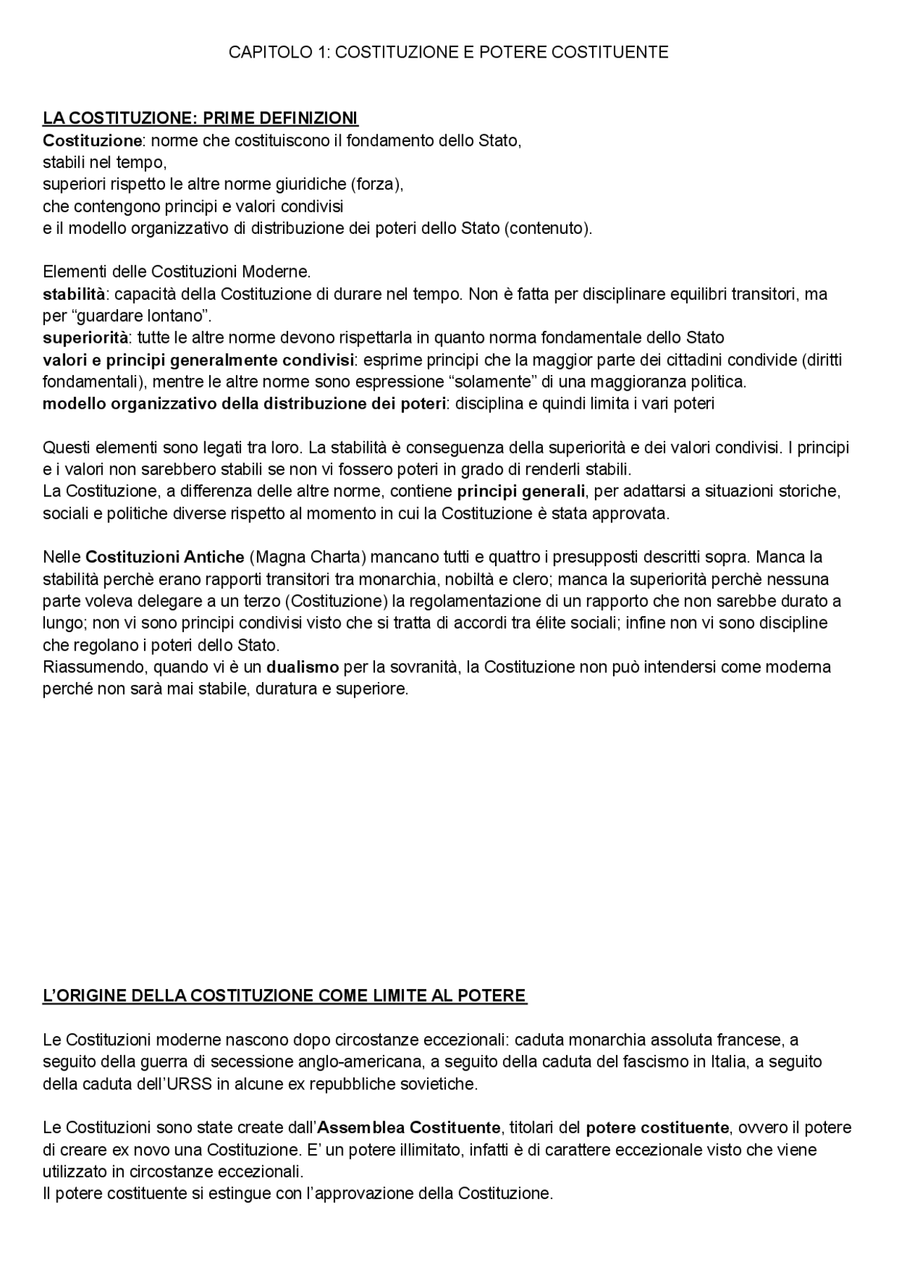 Schemi Completi Diritto Pubblico Appunti Di Diritto Pubblico Docsity
