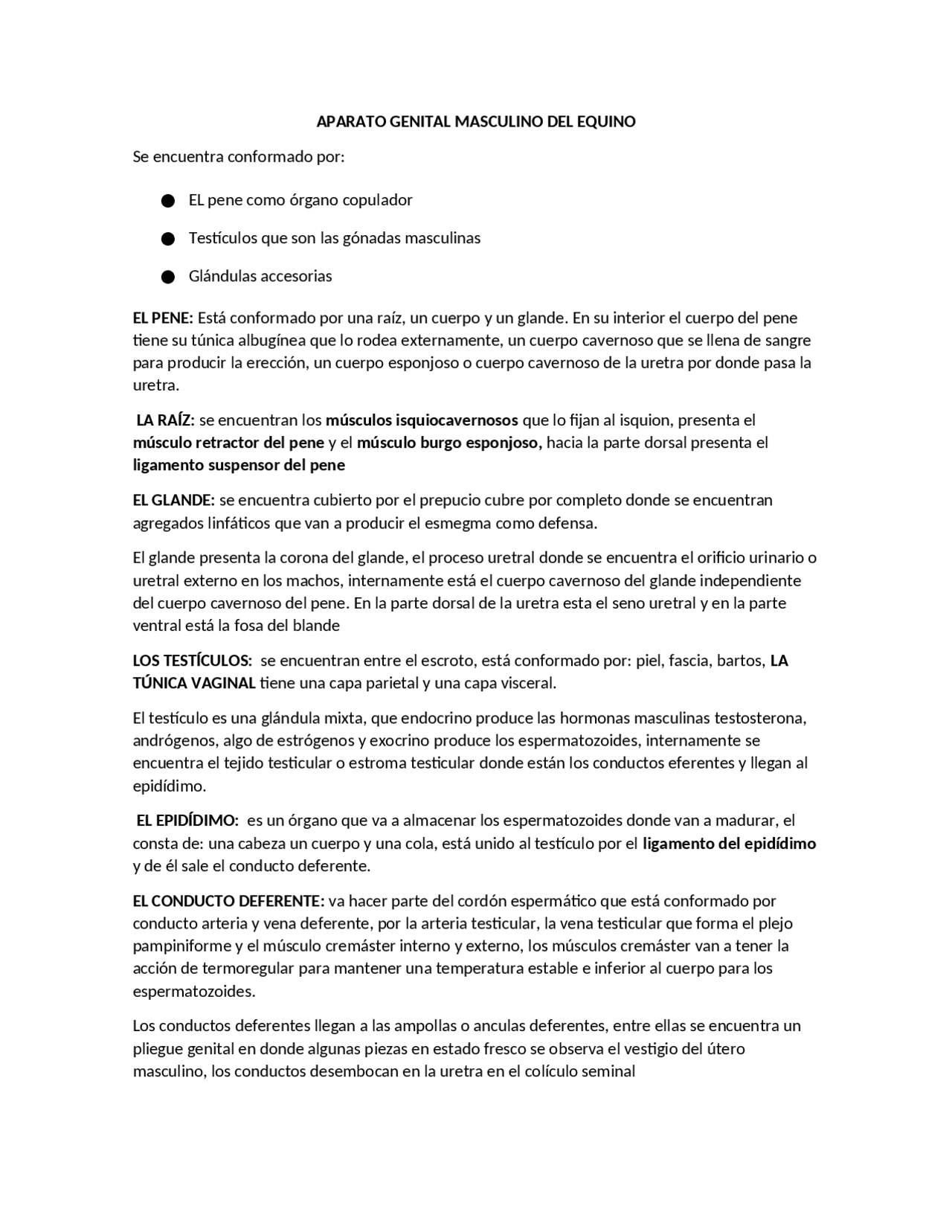 Aparato Reproductivo Resúmenes De Anatomía Docsity