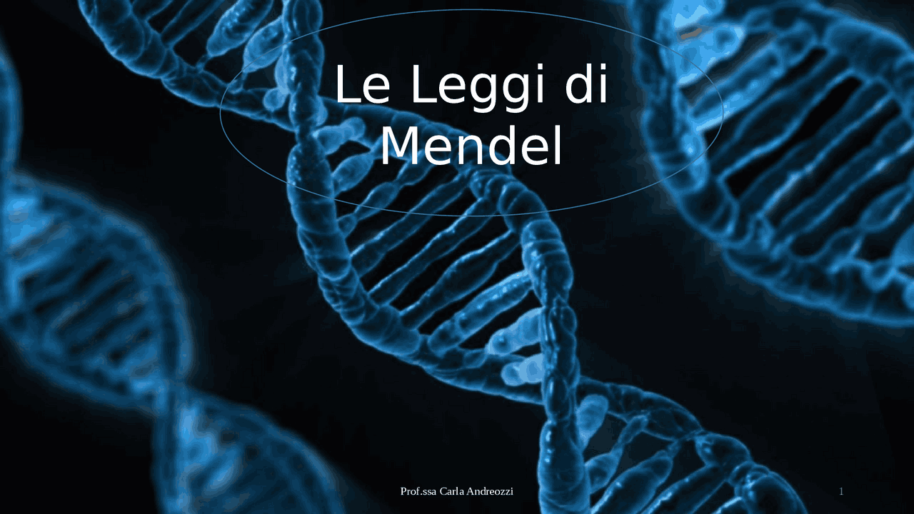 Powerpoint Sulle Leggi Di Mendel Schemi E Mappe Concettuali Di