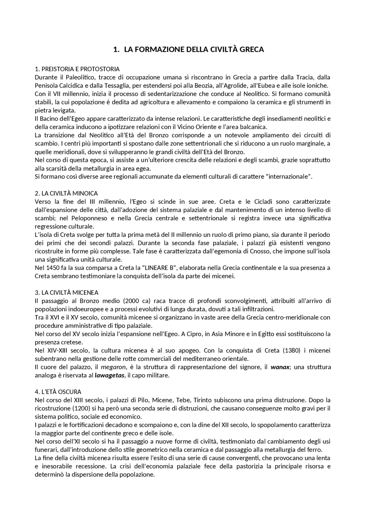 Storia Greca Appunti Bearzot Appunti Di Storia Docsity